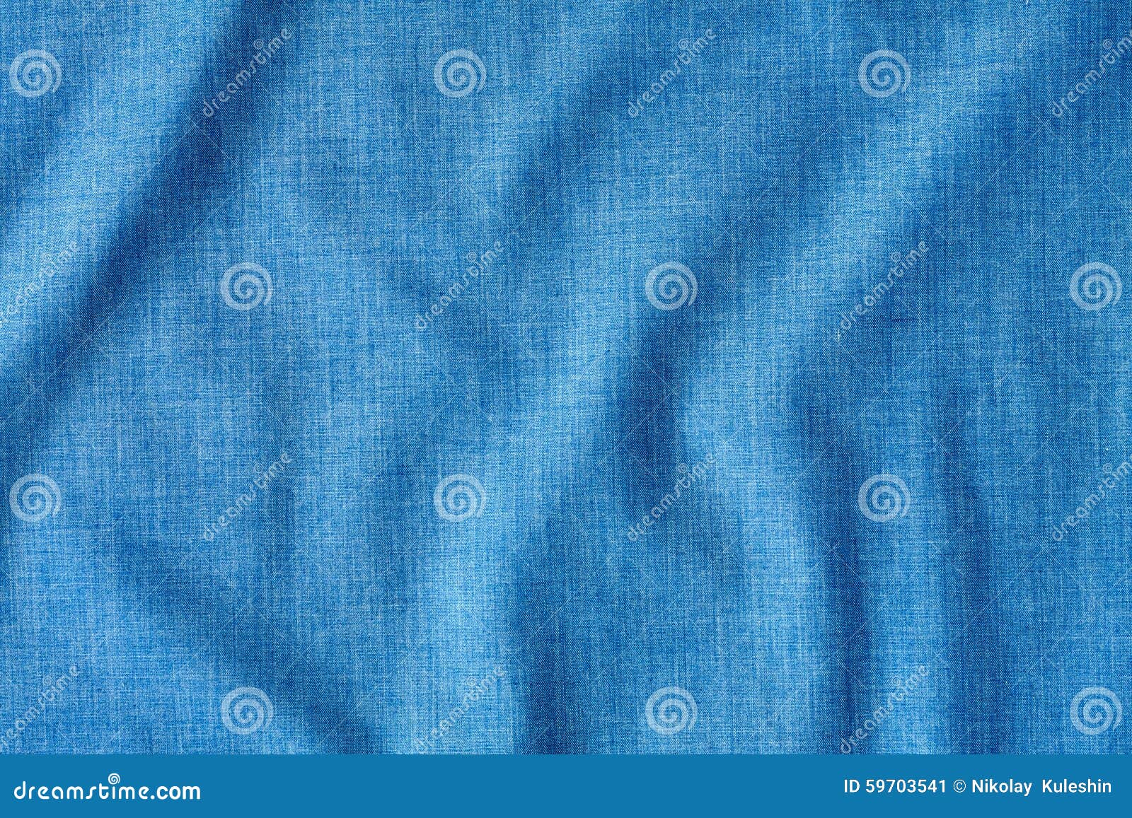 Blue cotton stock image. Image of cotton, textile, swatch - 59703541