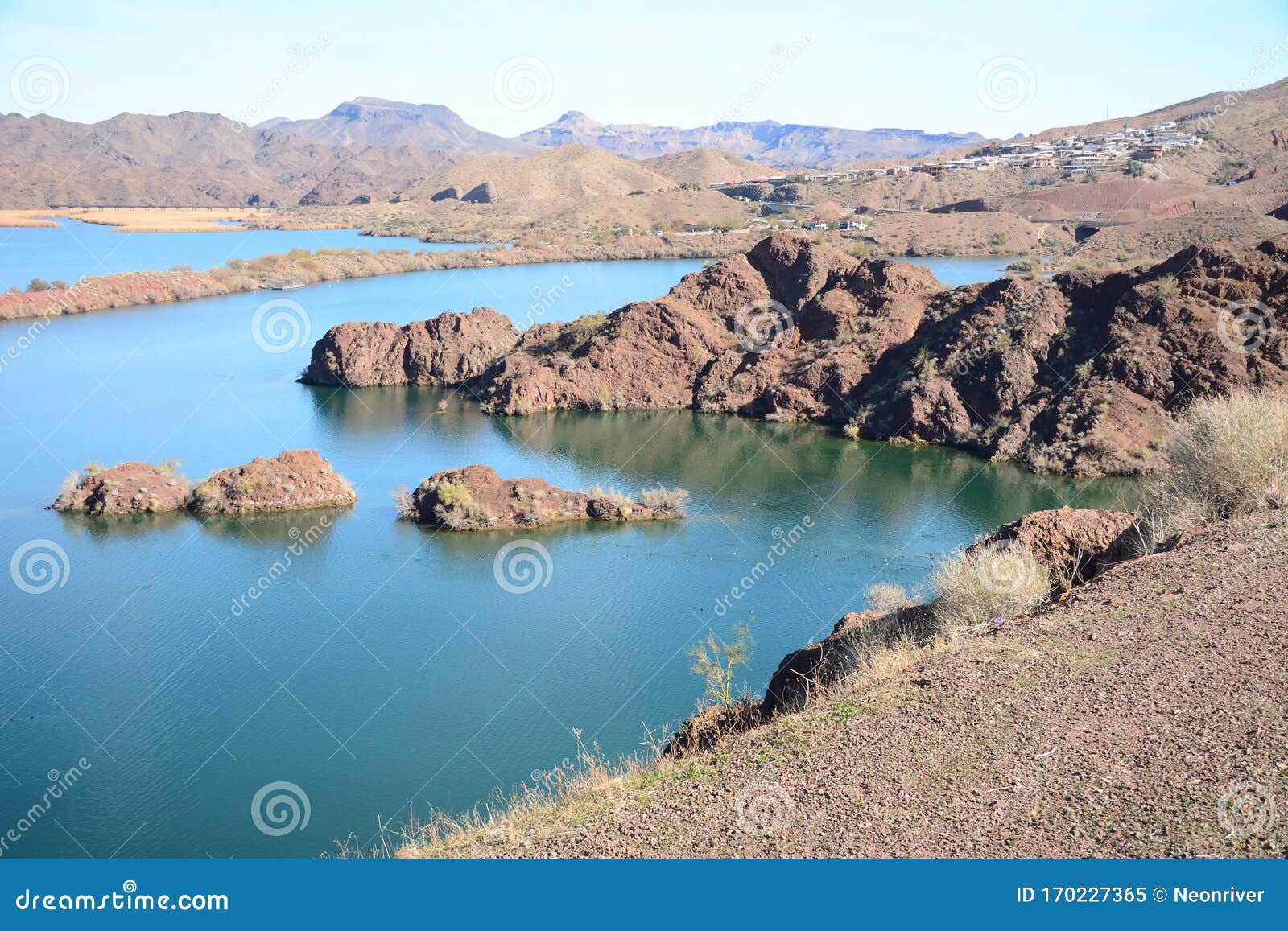 Blue Cove stock image. Image of cove, boating, waterscape - 170227365