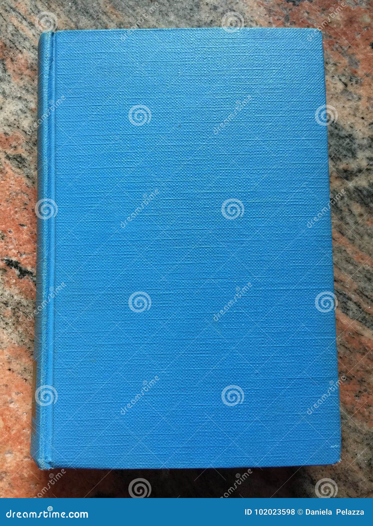 Blue cover book stock photo. Image of consumed, hard - 102023598