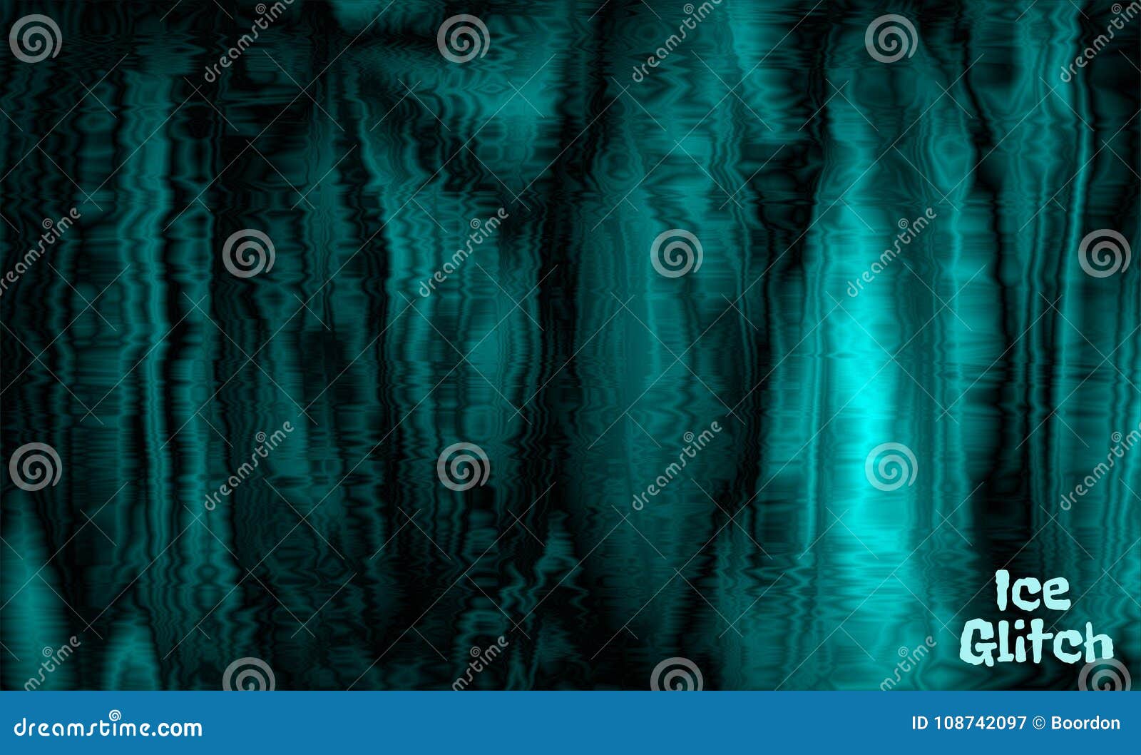 Blue Cracked Ice Texture Vector Mesh Background Glitch Style Stock ...