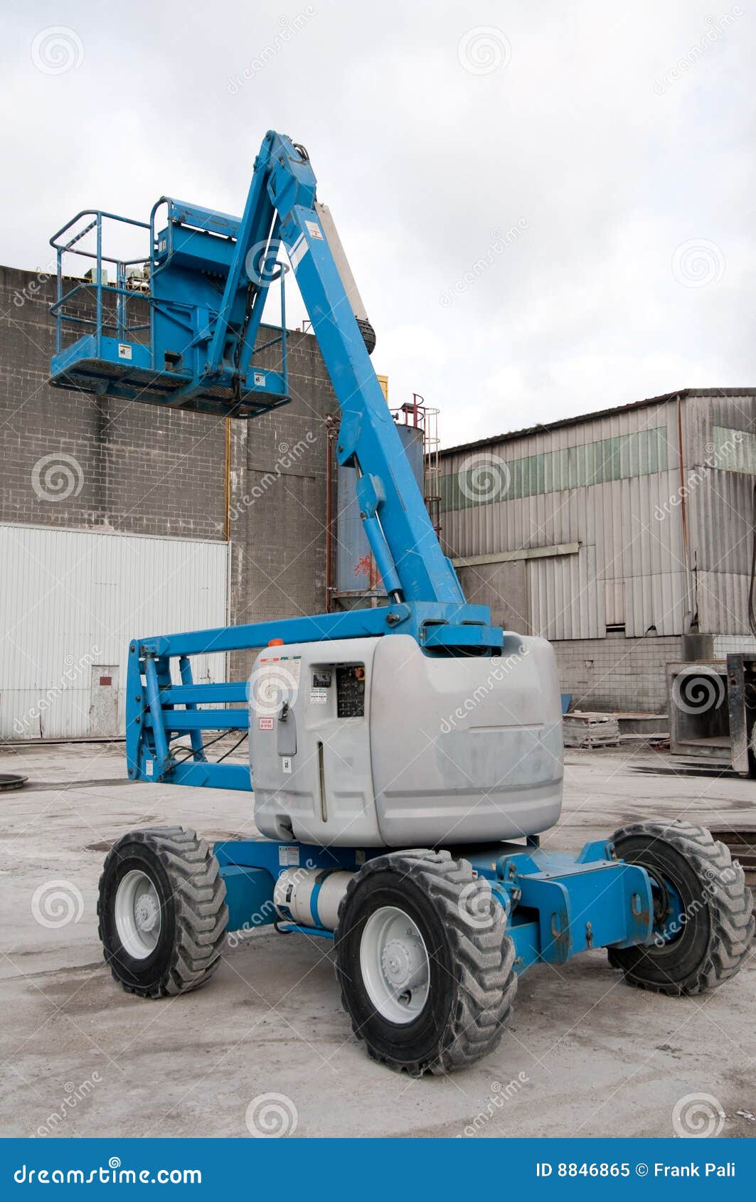 Blue Crane stock image. Image of construction, industry - 8846865