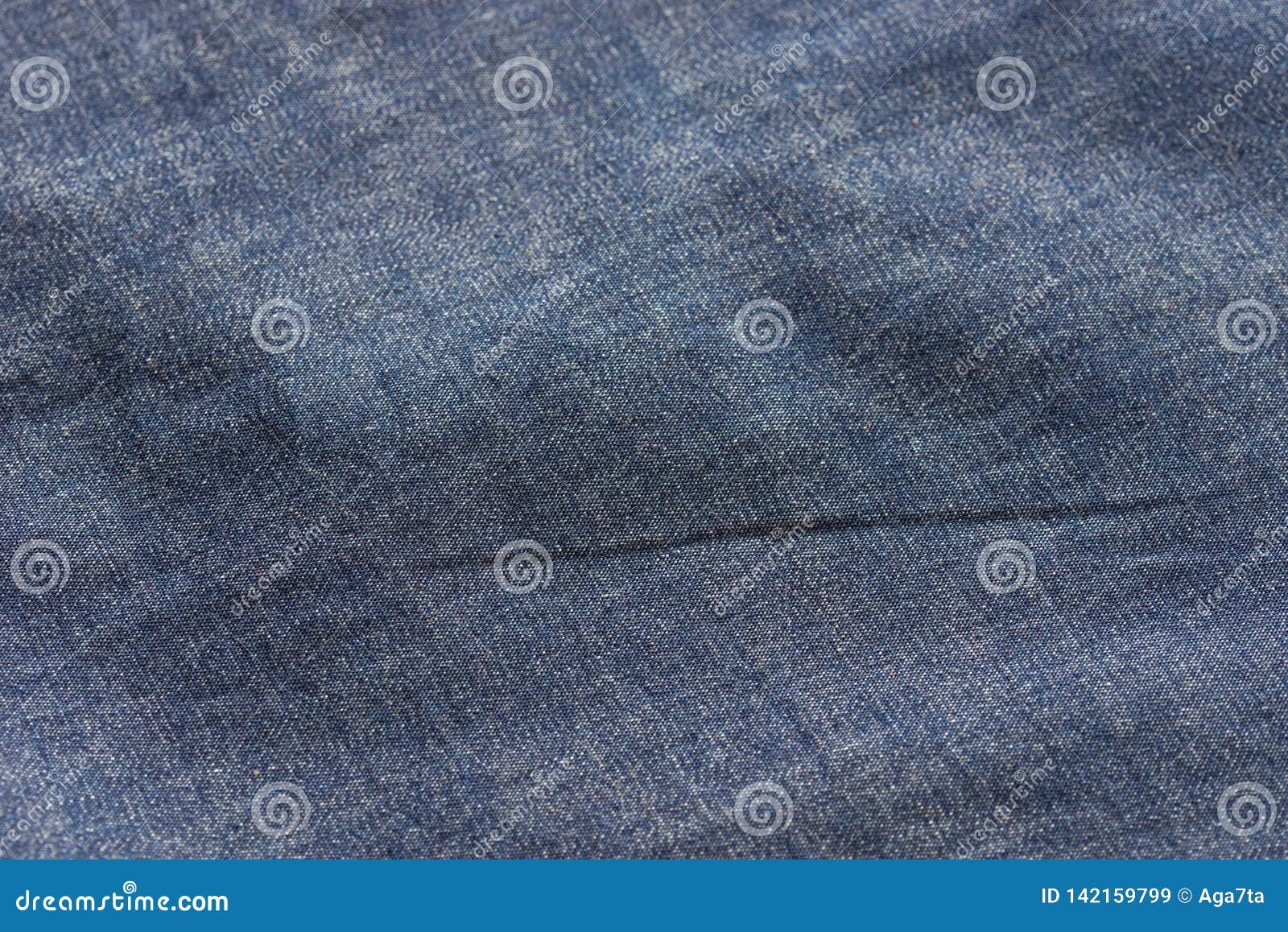 Blue Creased Fabric Background Texture Stock Image - Image of blue ...
