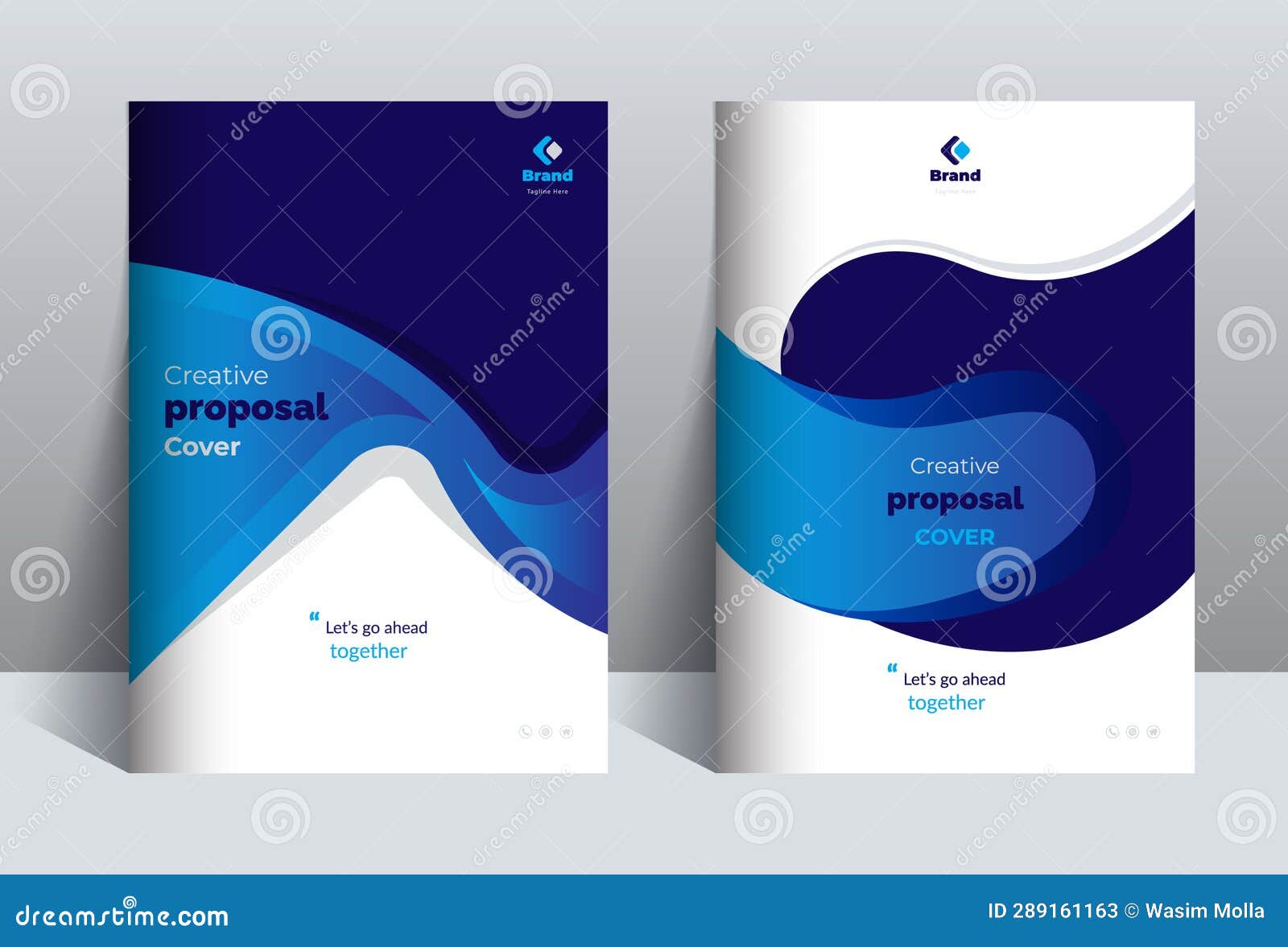Creative Proposal Cover Design Template Adept For Multipurpose Projects ...