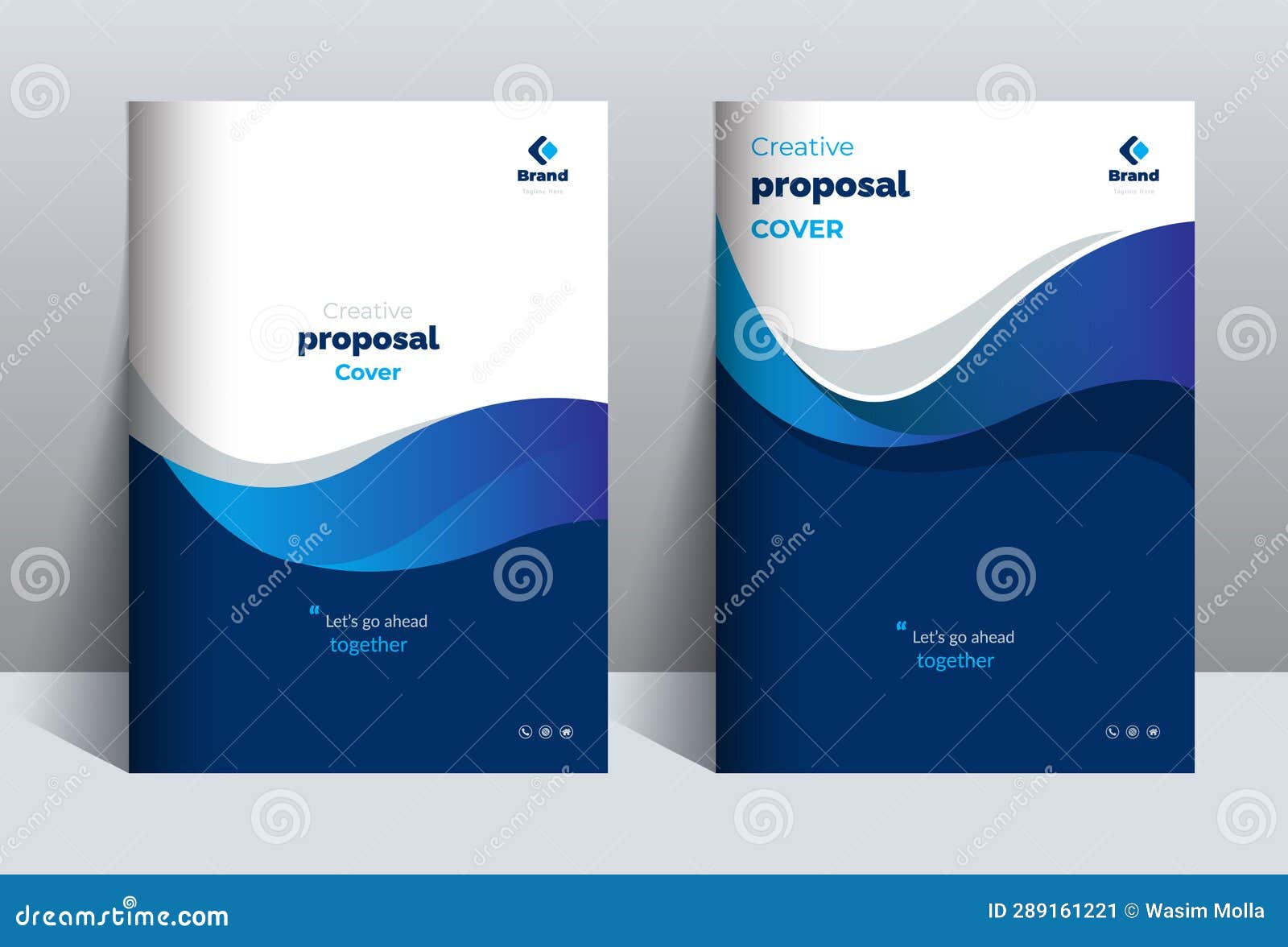 Creative Proposal Cover Design Template Adept For Multipurpose Projects ...