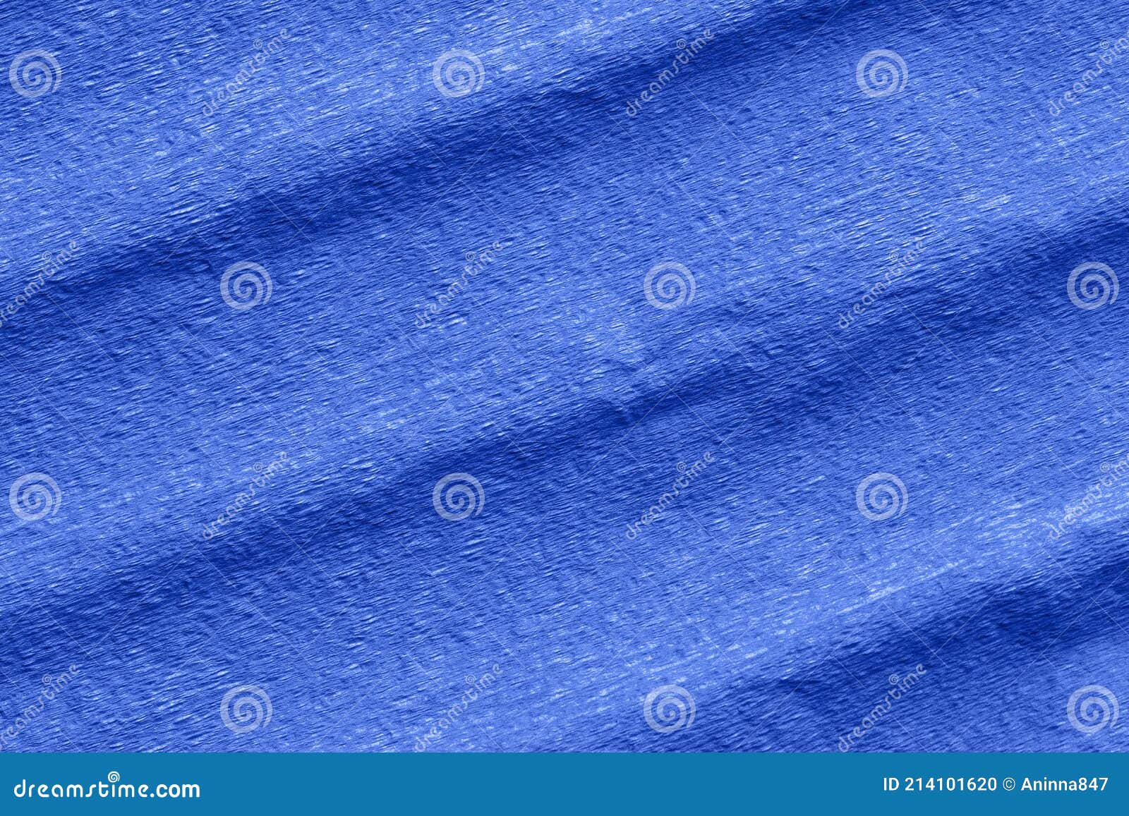 Blue crepe paper texture stock photo. Image of texture - 214101620