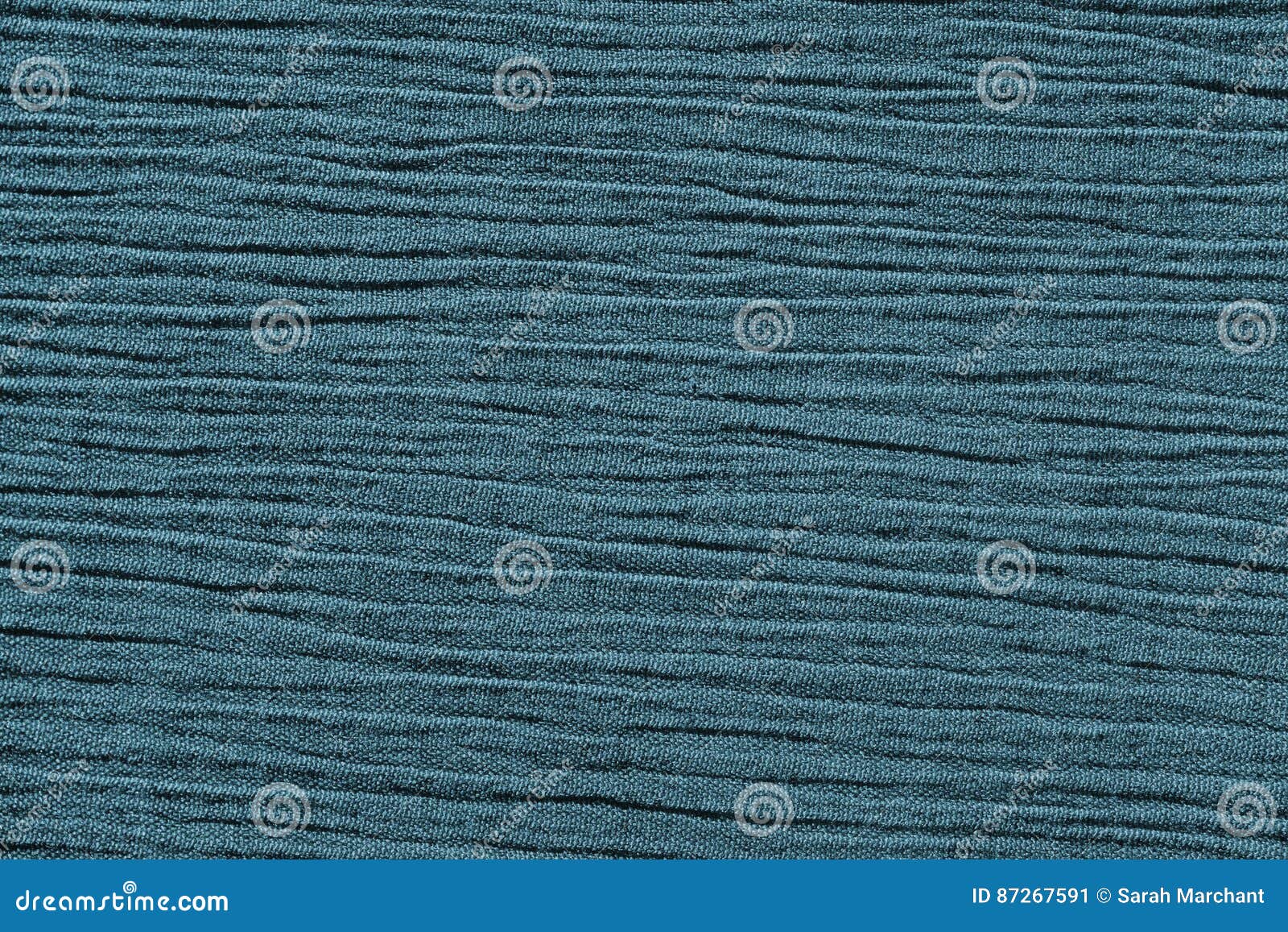 Blue Crinkled Material Background Texture Stock Image - Image of ...