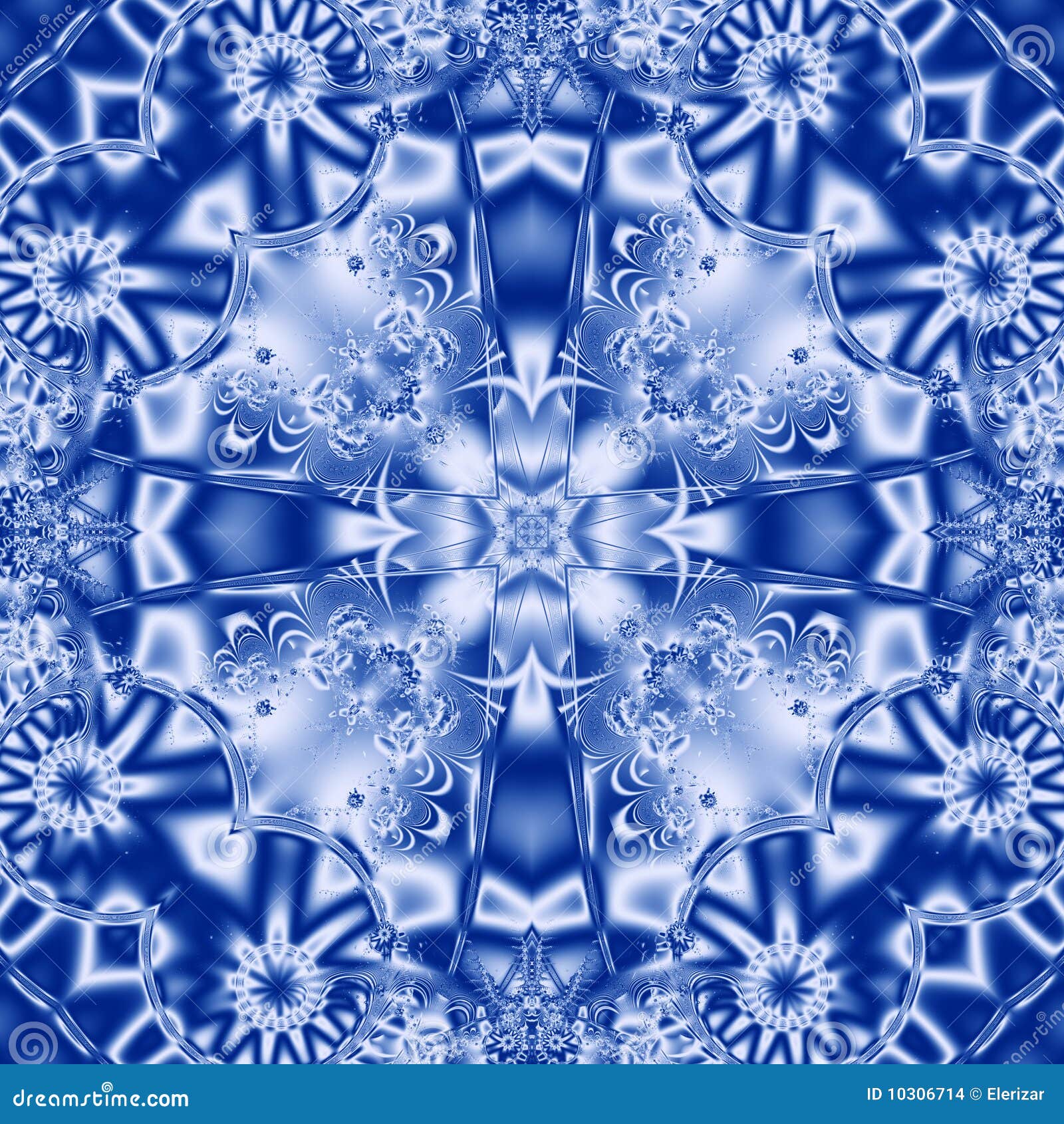 Blue cross stock illustration. Illustration of swirl - 10306714