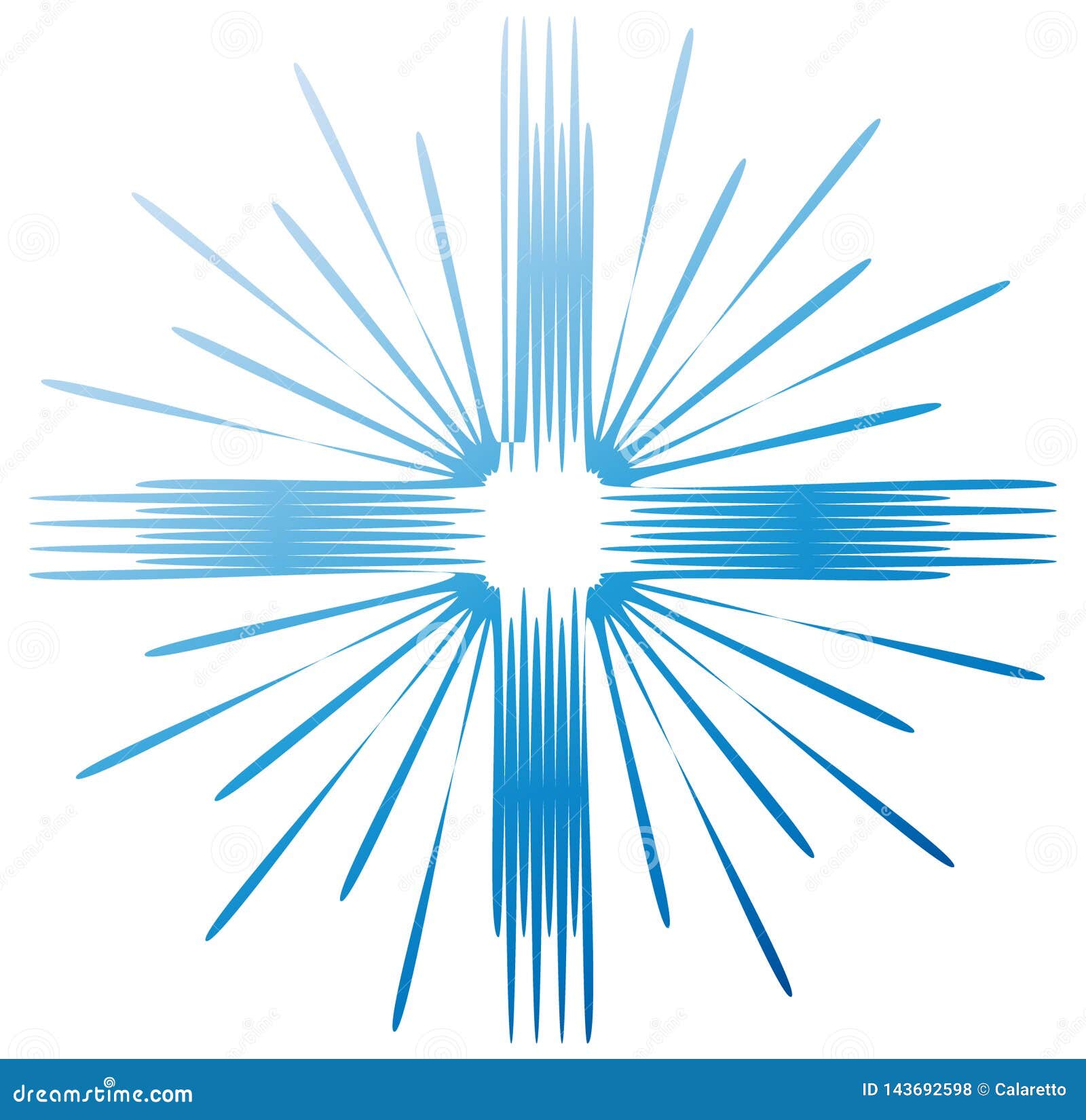 Blue Cross Abstract Logo Icon Vector Stock Vector - Illustration of ...