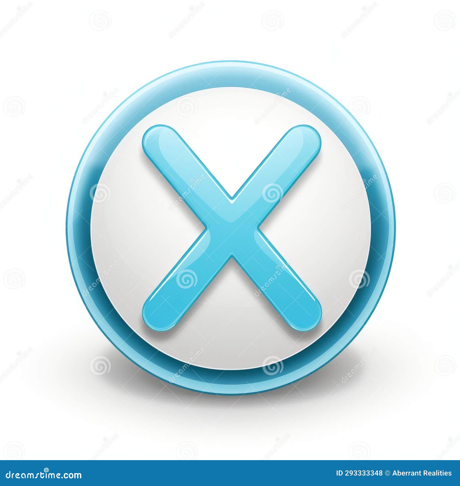 A Blue Cross Icon on a White Background Stock Illustration ...