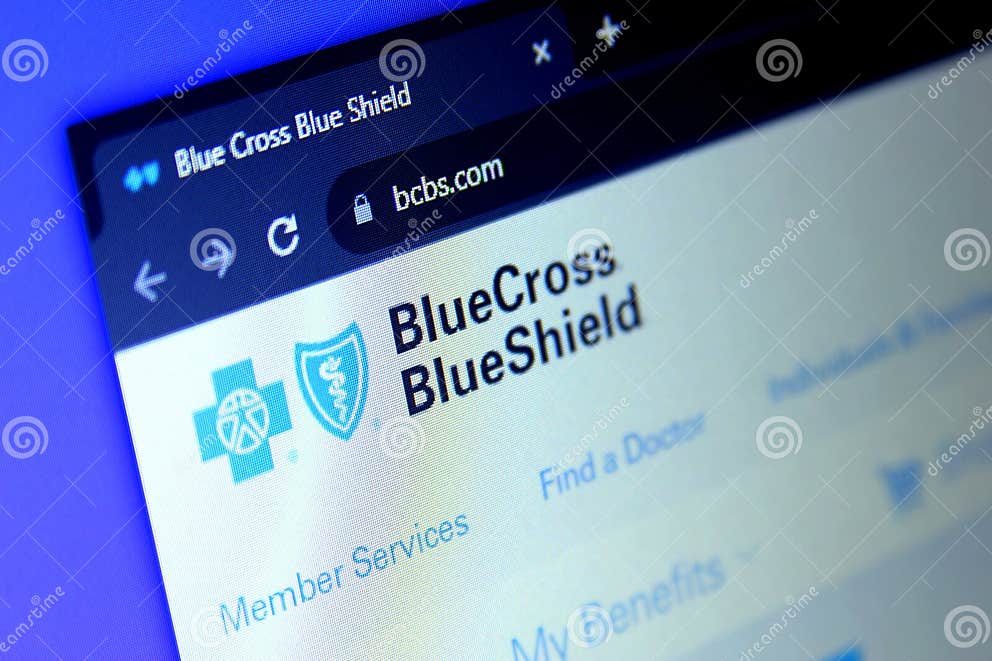 Blue Cross Blue Shield Association Logo Editorial Image - Image of ...