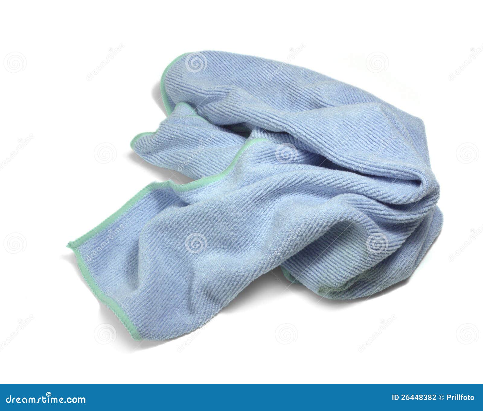 Blue crumpled duster stock photo. Image of crumpled, household - 26448382