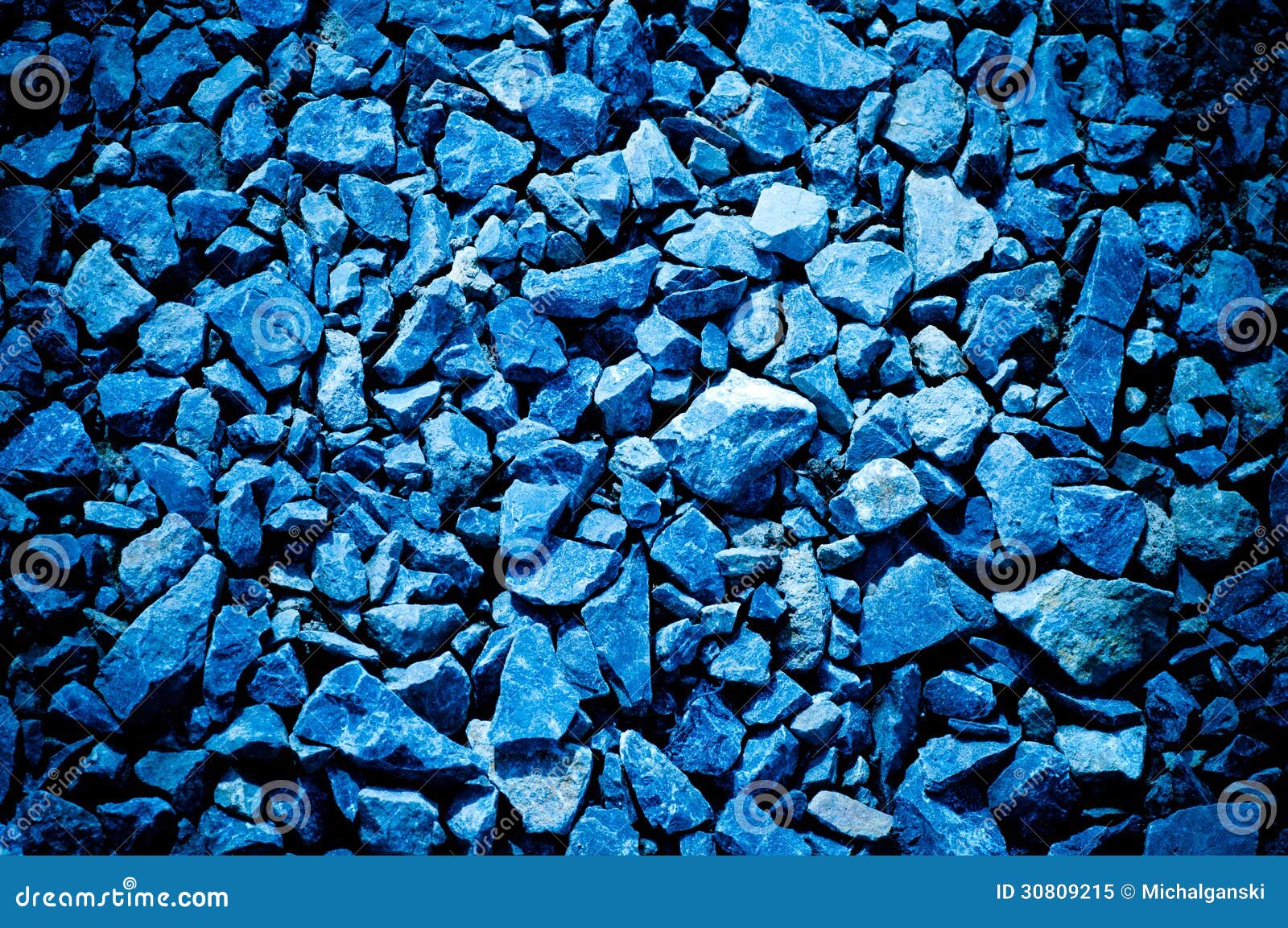 Blue crushed stone stock image. Image of light, color - 30809215