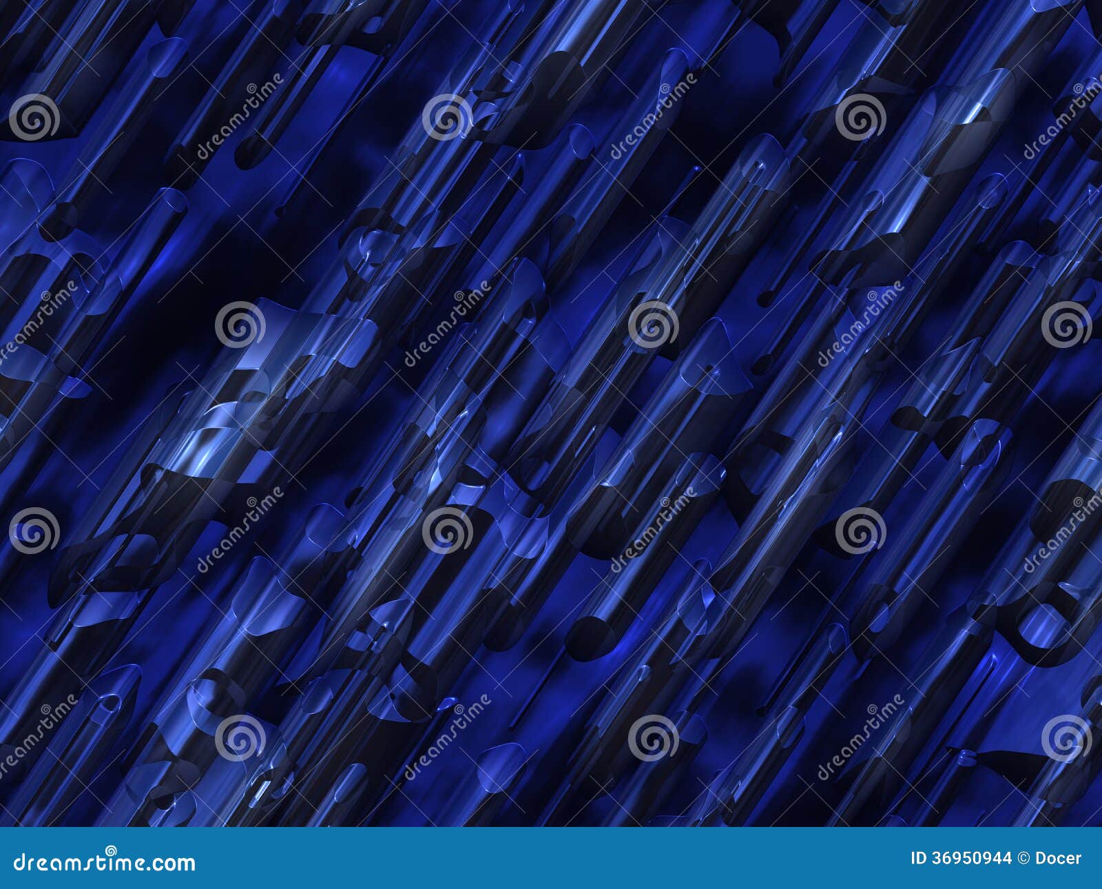 Blue Crystal Abstract Texture. Painted Backgrounds Stock Illustration ...