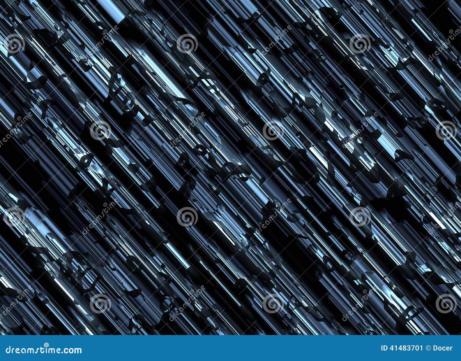 Blue Crystal Abstract Texture. Painted Backgrounds Stock Illustration ...