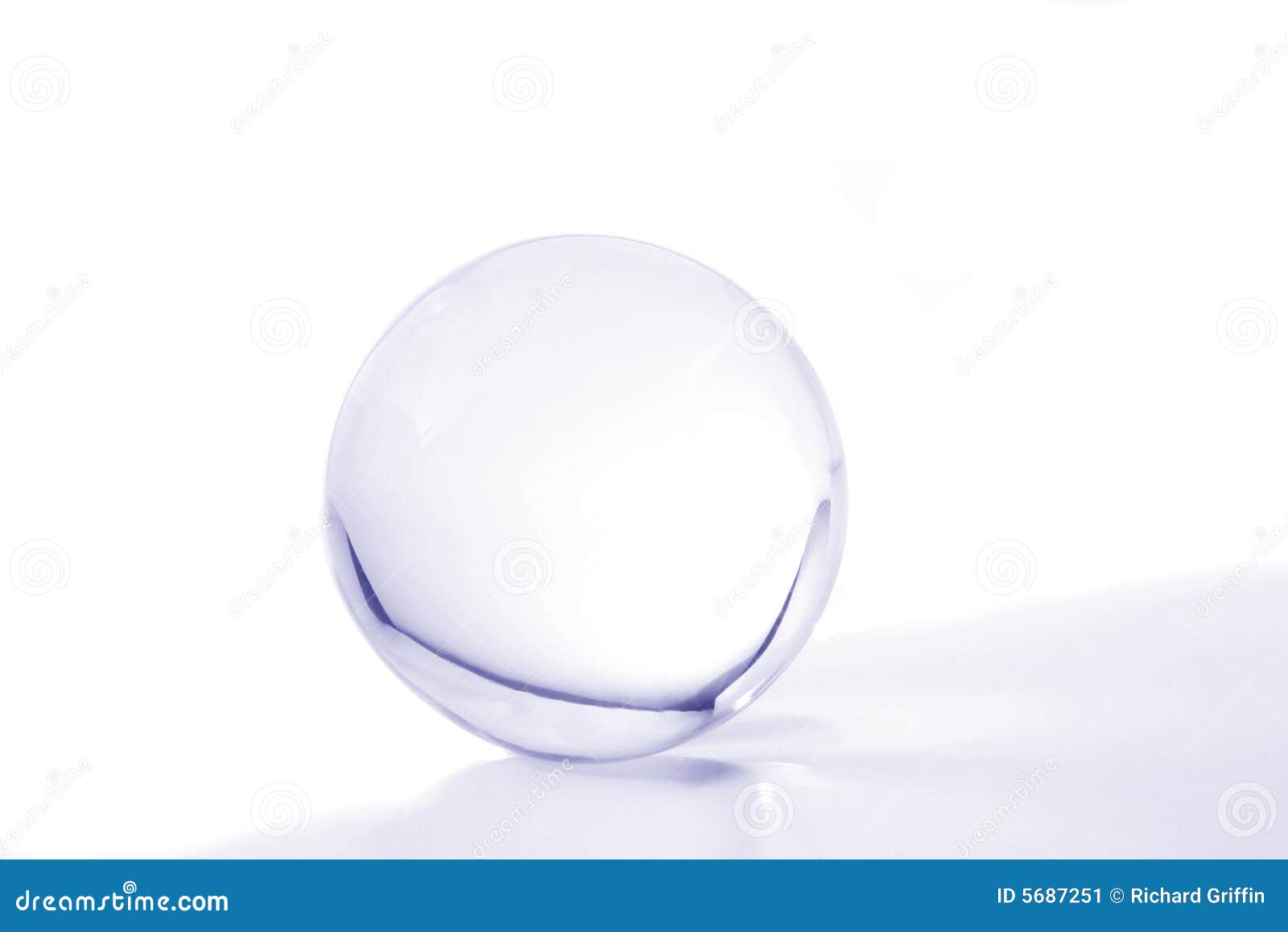 Blue crystal ball stock image. Image of future, crystal - 5687251