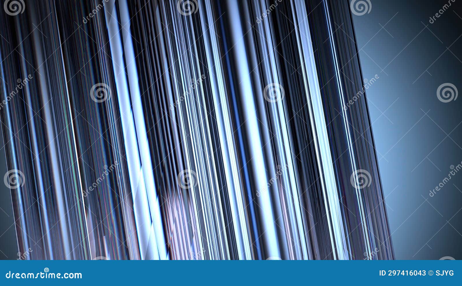 Blue Crystal Clear Refreshing Refraction and Reflection Elegant Modern ...