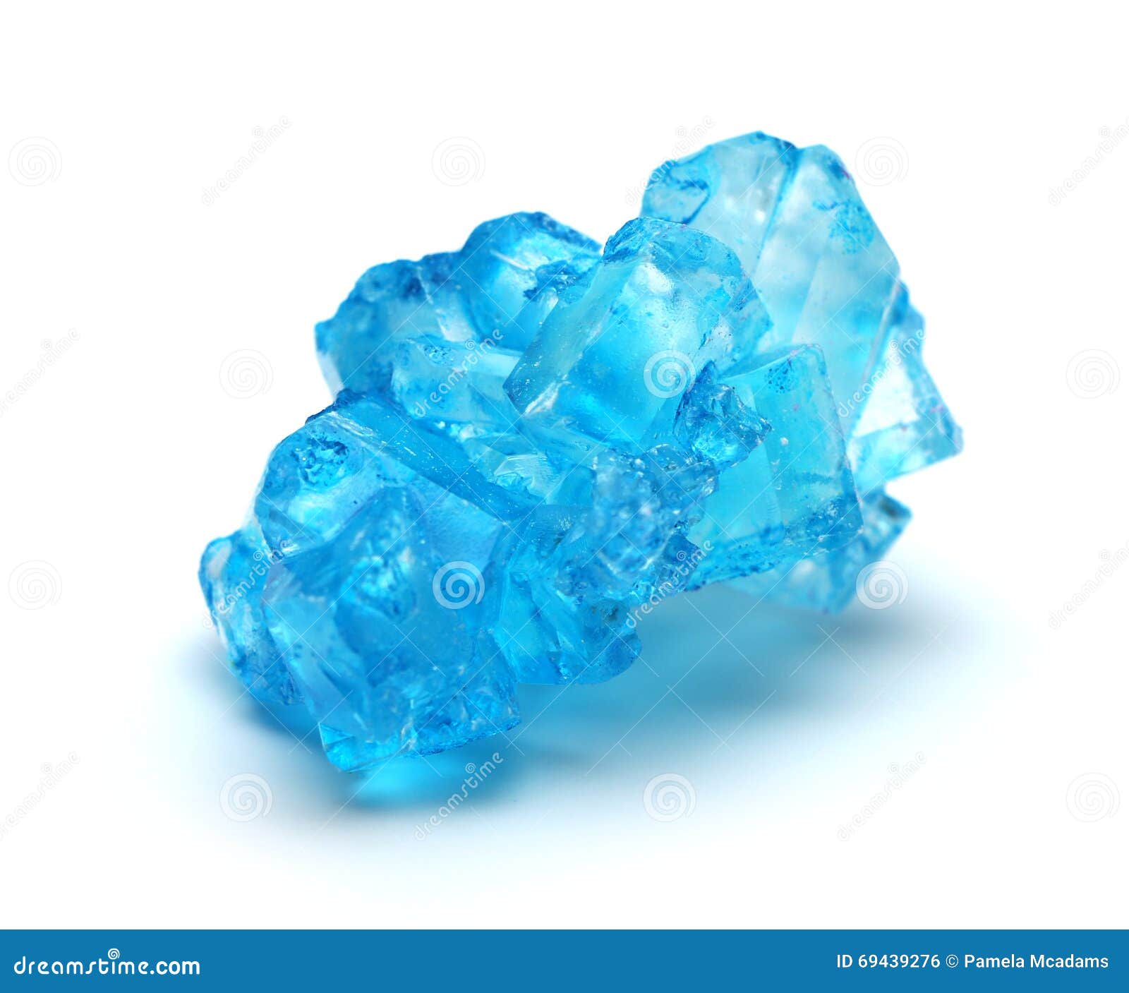 Blue Crystal stock photo. Image of isolated, blue, rock - 69439276