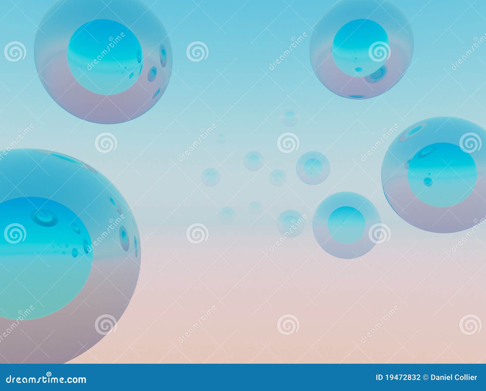 Blue Crystal Sphere Background Stock Illustration - Illustration of ...