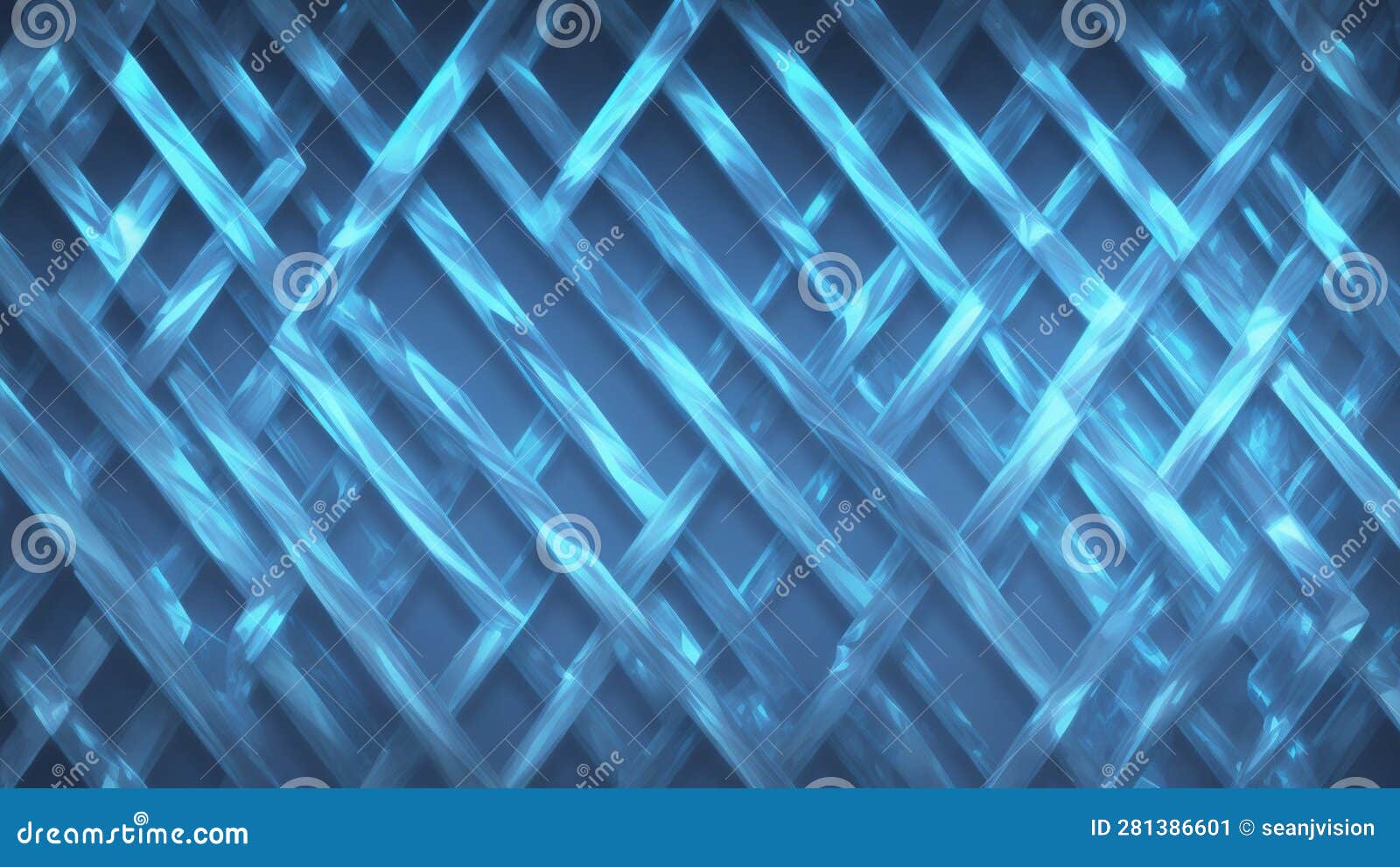 Blue Crystal Texture Gradient Interlaced Background, Mysterious Future ...