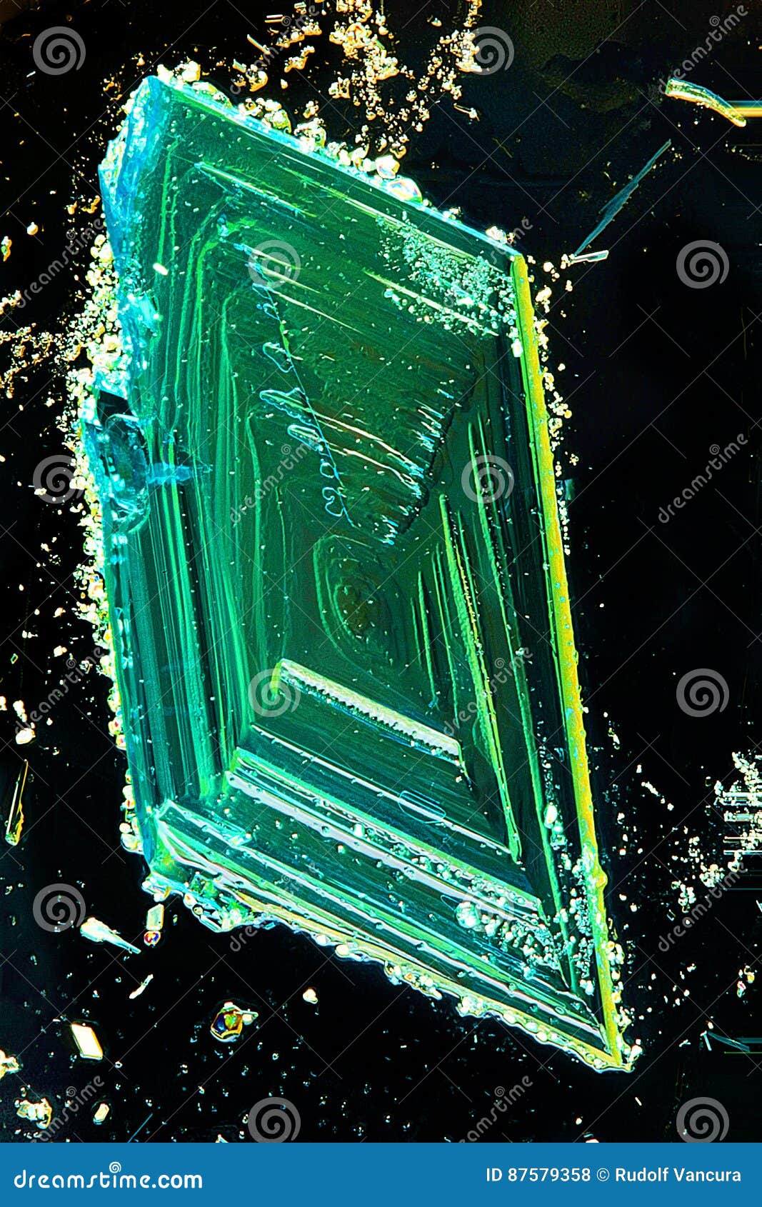 Blue Crystal stock photo. Image of crystal, ultraclose - 87579358