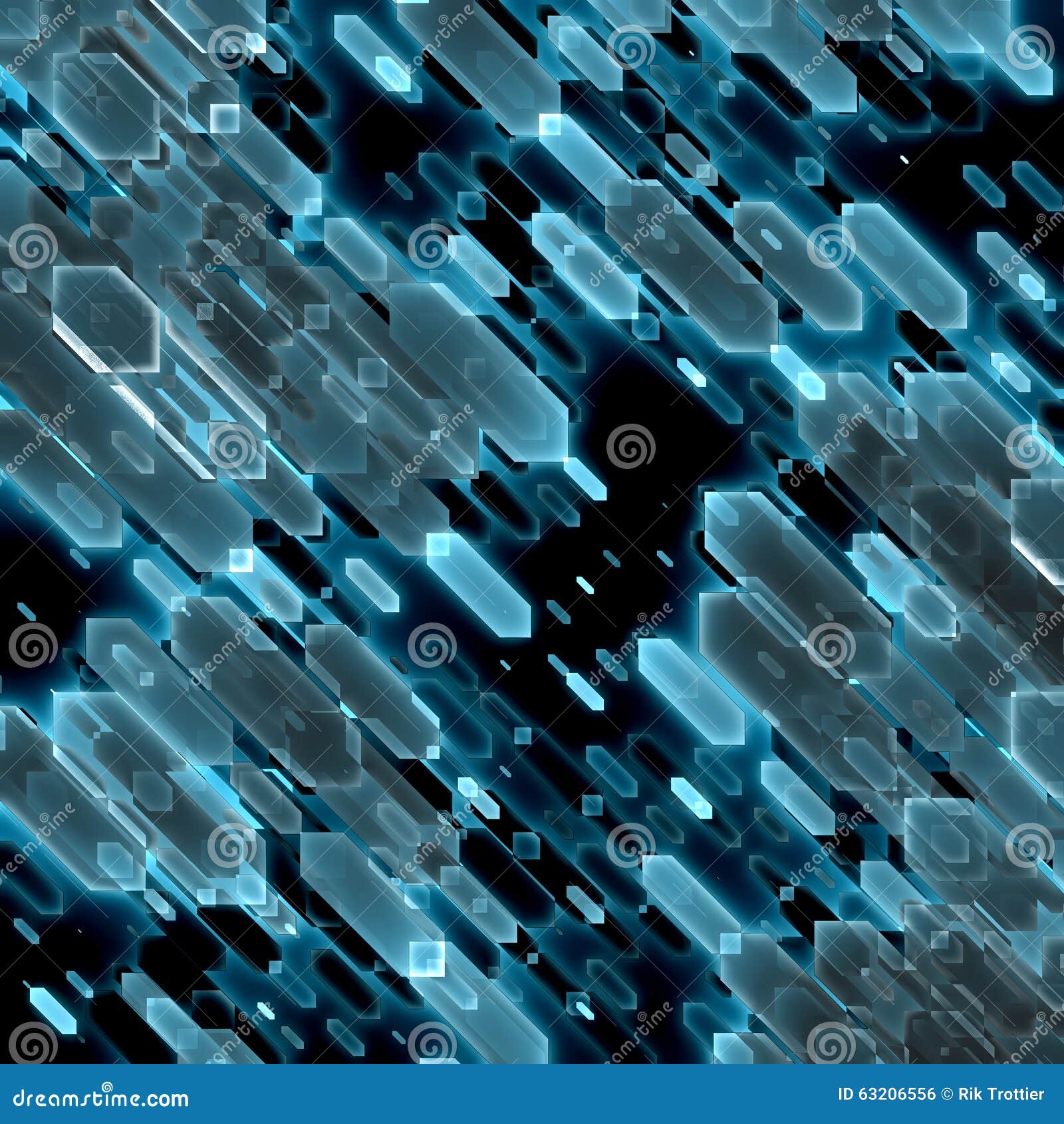 Blue crystals stock illustration. Illustration of glowing - 63206556