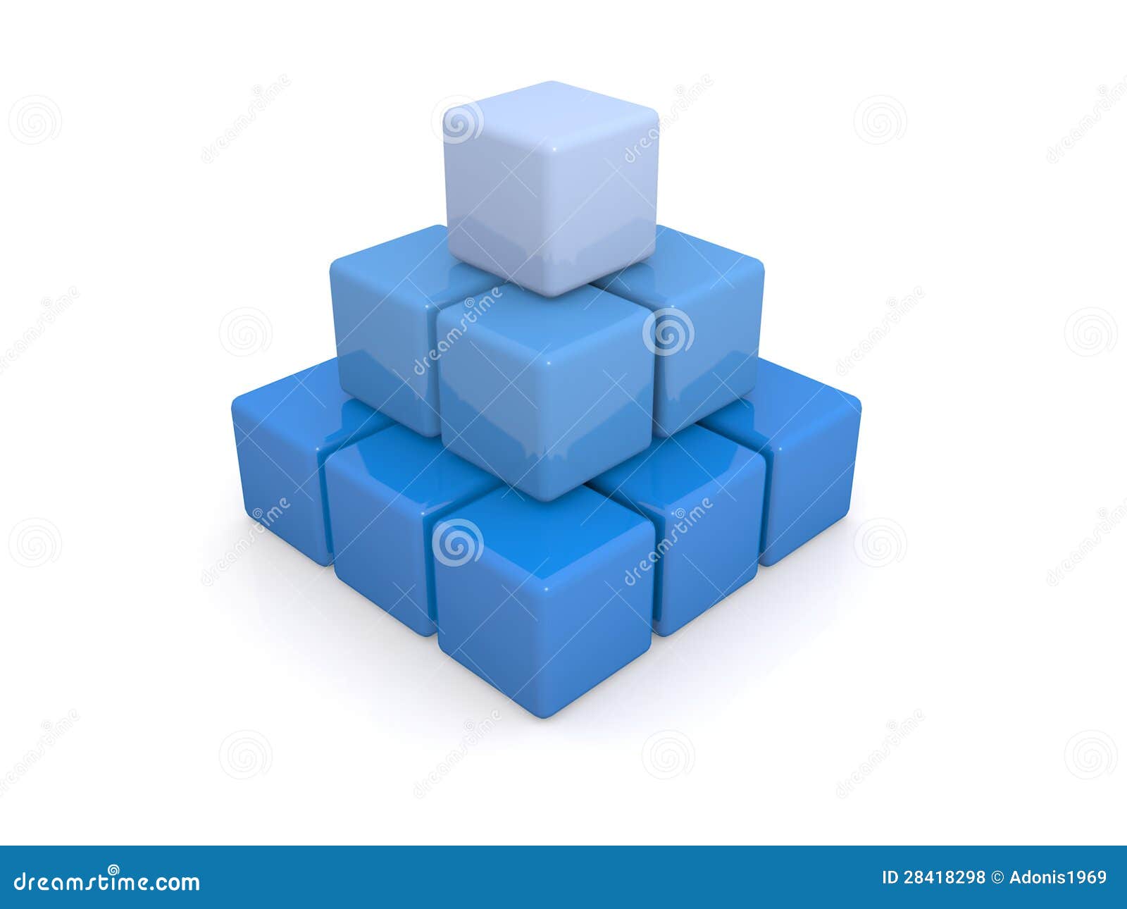Blue cubes or blocks stock illustration. Illustration of tool - 28418298