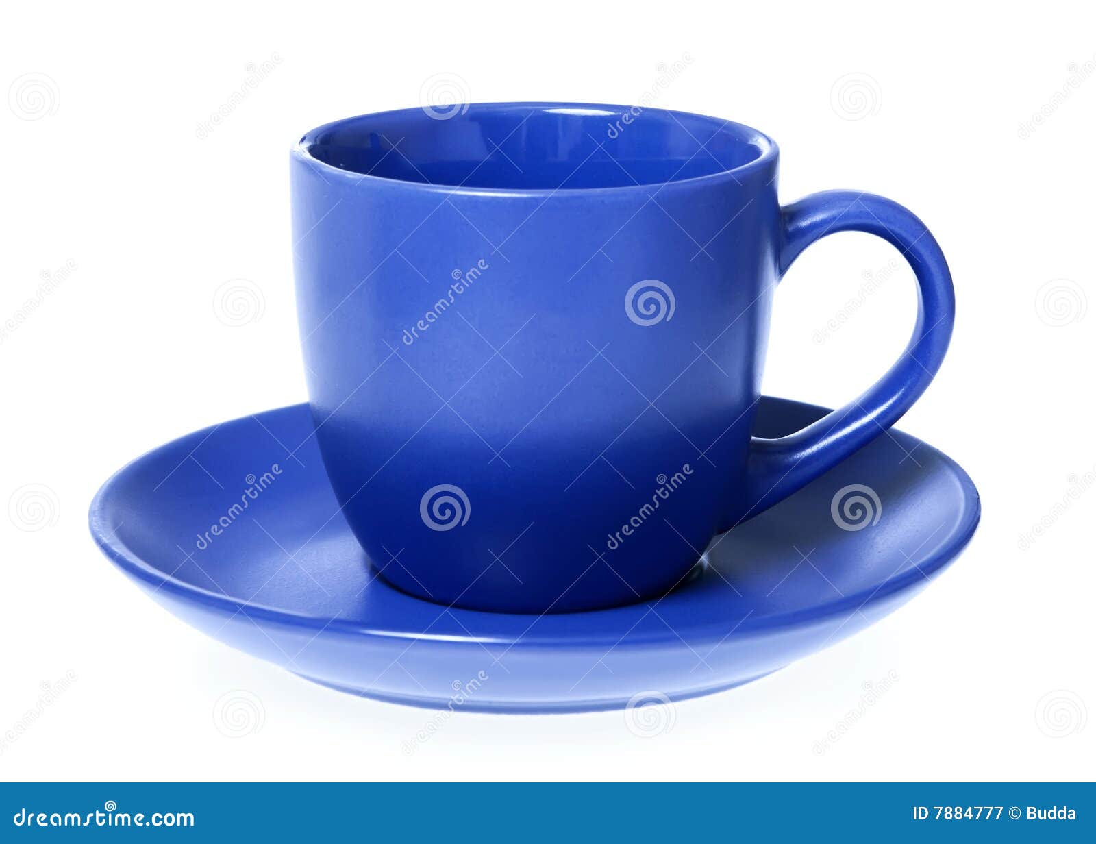 Blue cup stock image. Image of coffe, color, white, closeup - 7884777
