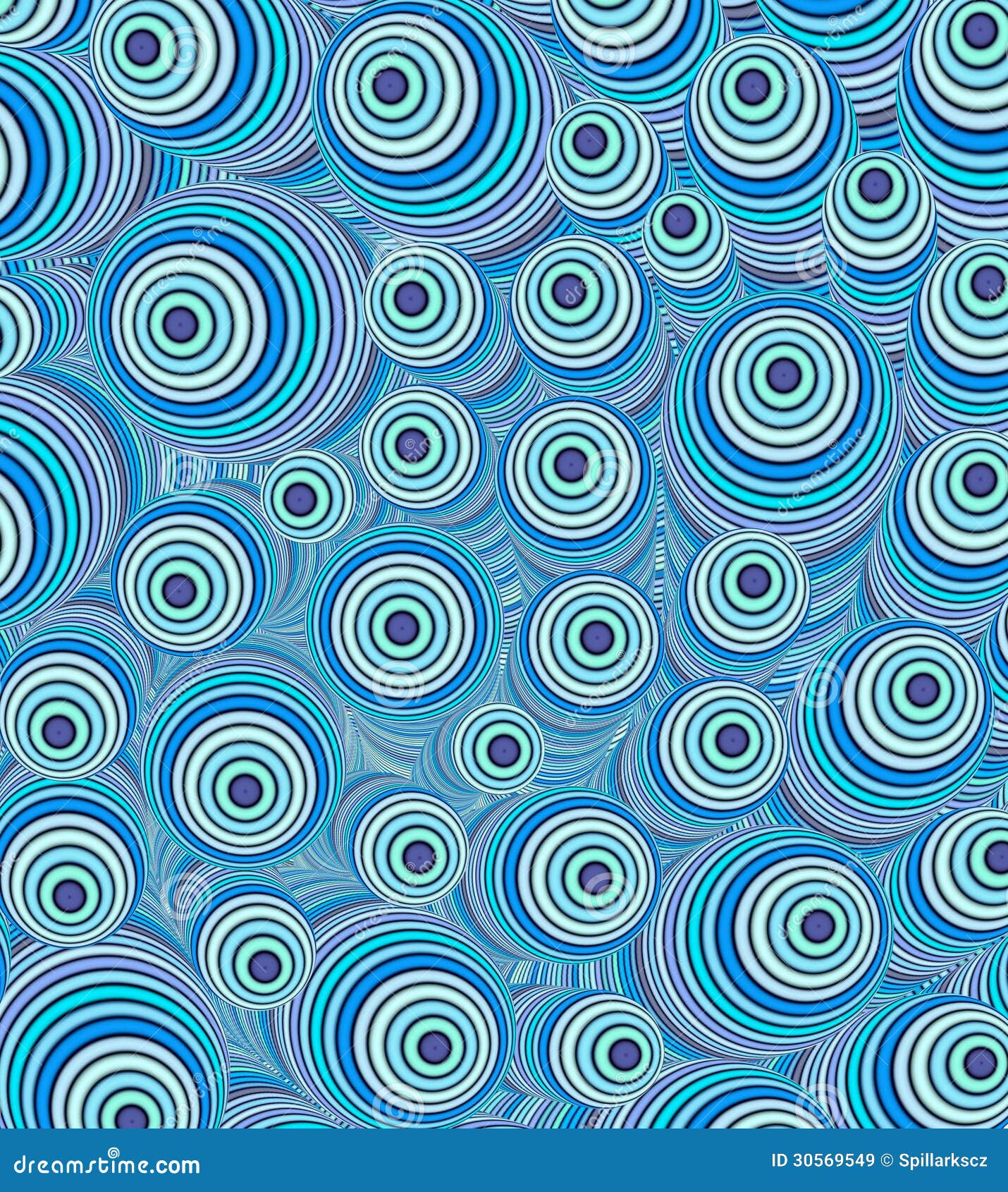 Blue Curly Worm Shape Backdrop Stock Illustration - Illustration of ...