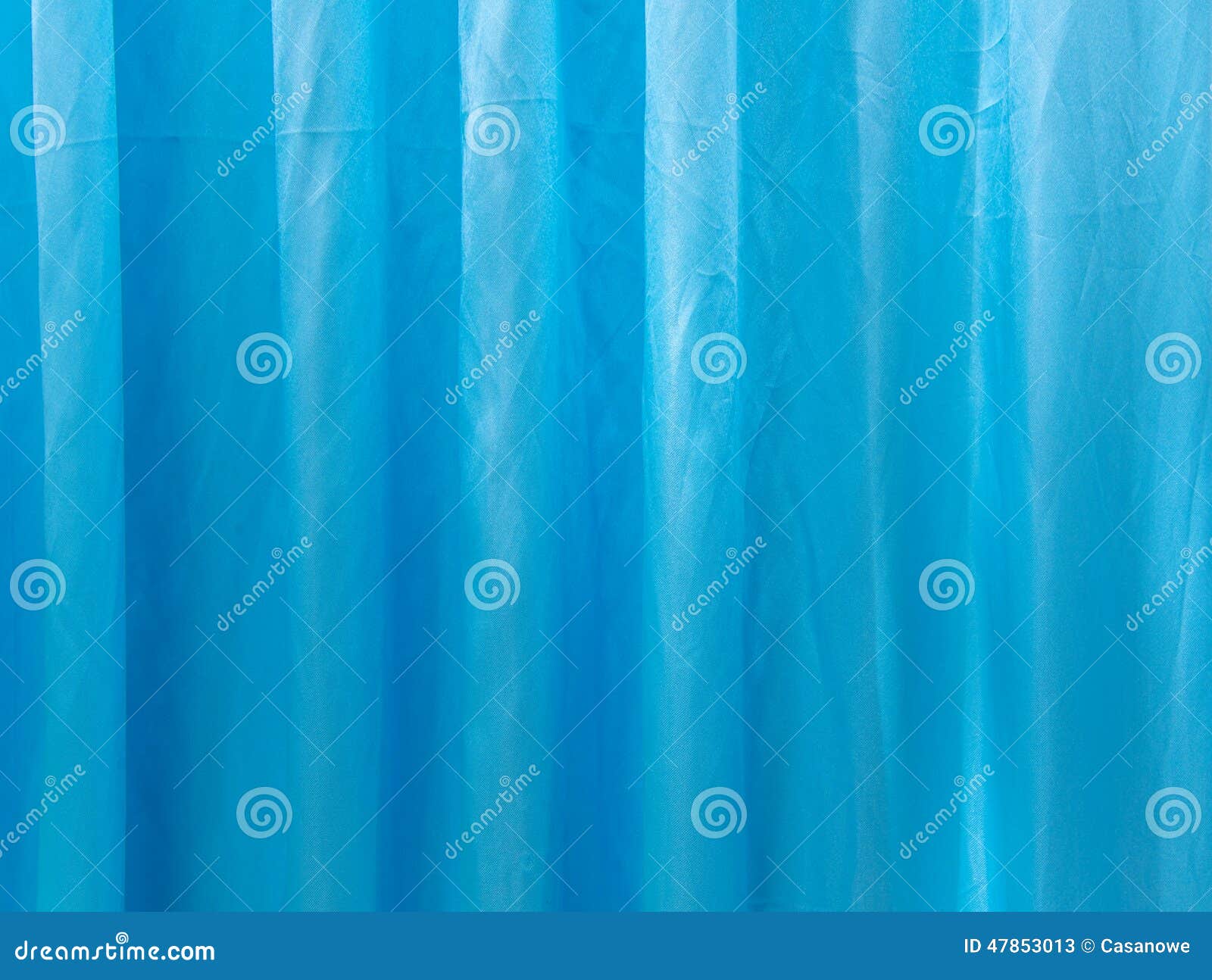 Blue Curtain Fabric Texture for Background Stock Image - Image of event ...