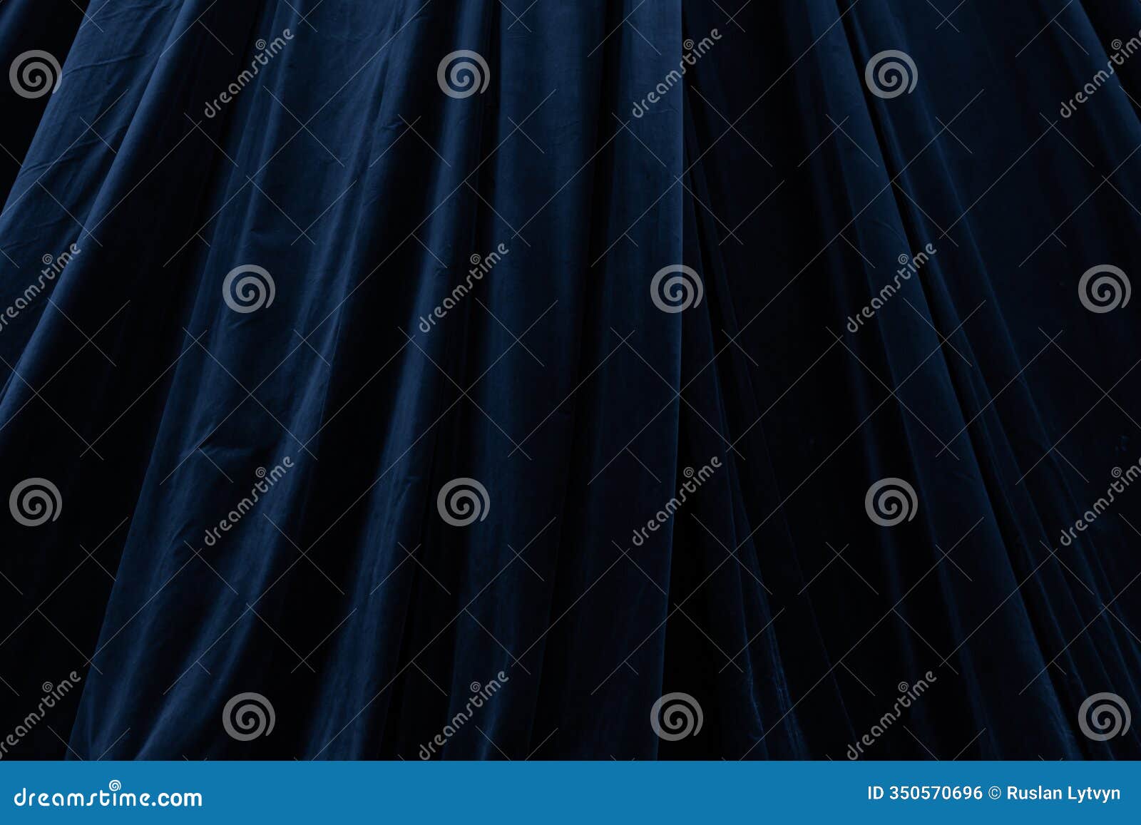 Blue Curtain in Theatre Background Stock Photo - Image of abstract ...