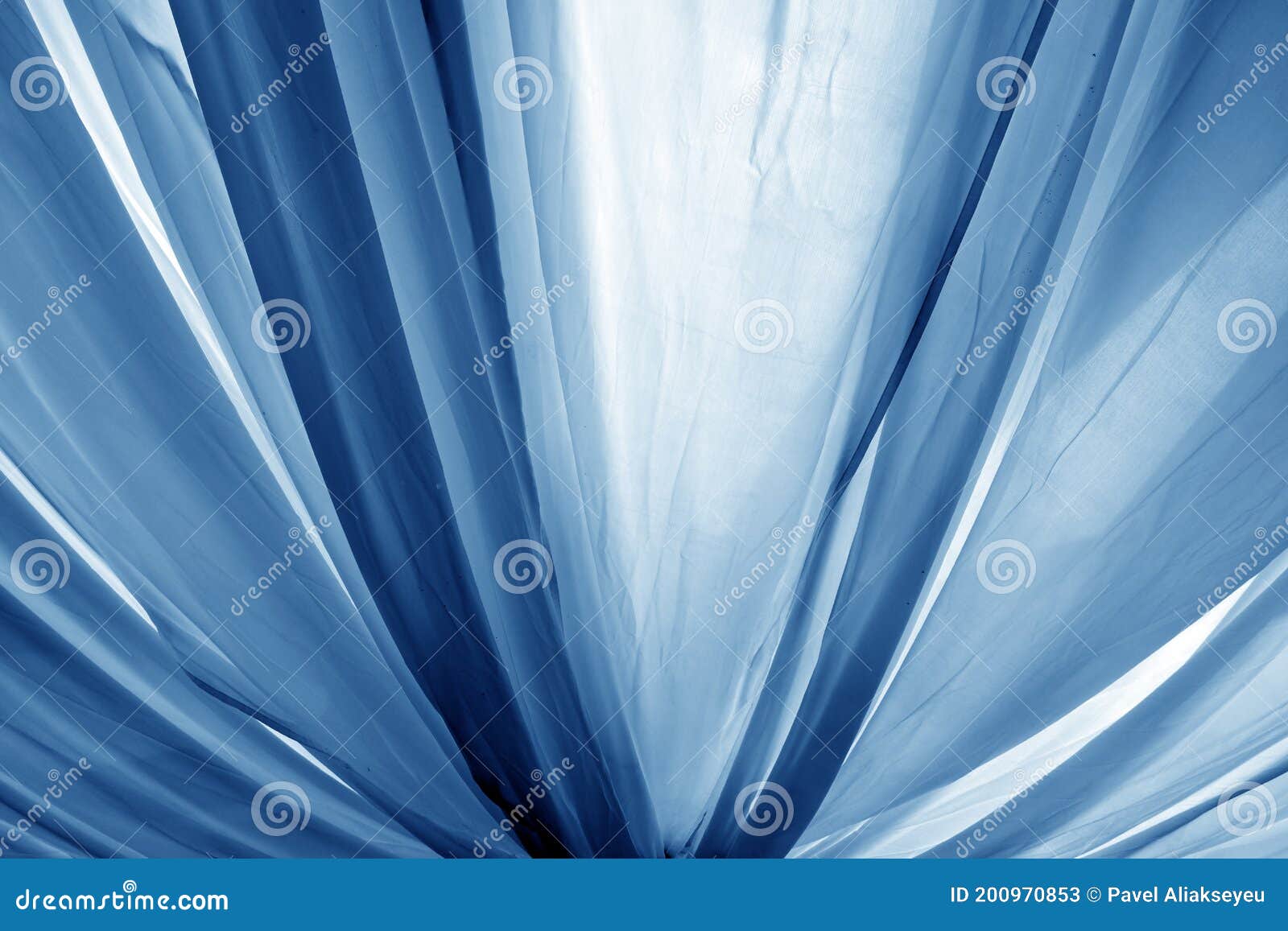 Blue curtains texture stock image. Image of style, textile - 200970853