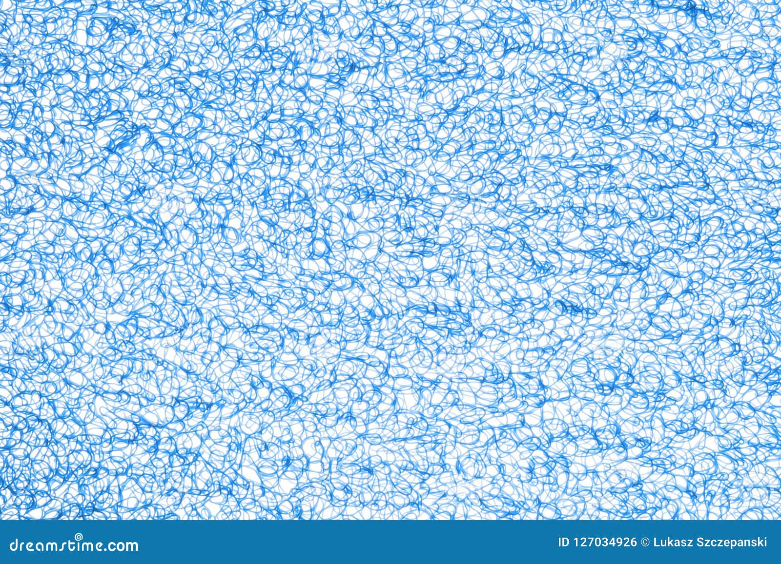 Blue Curved Lines Isolated on White Stock Photo - Image of design, blue ...