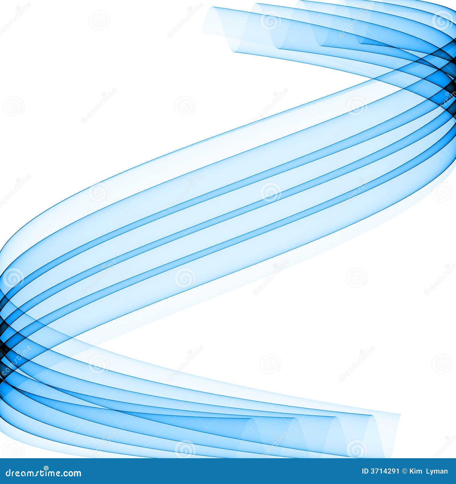 Blue Curves Stock Photography | CartoonDealer.com #1815734