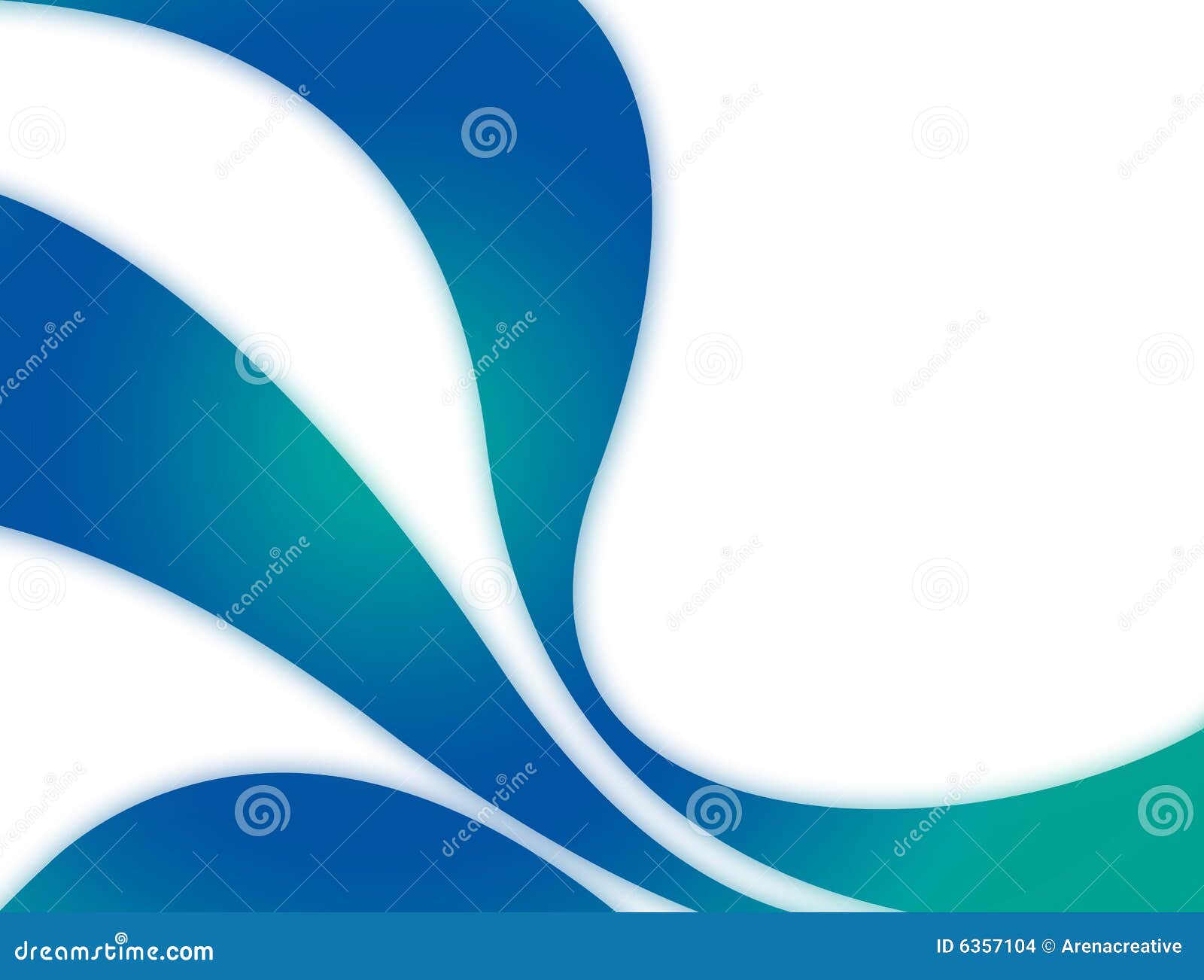 Blue Curves stock illustration. Illustration of curvy - 6357104