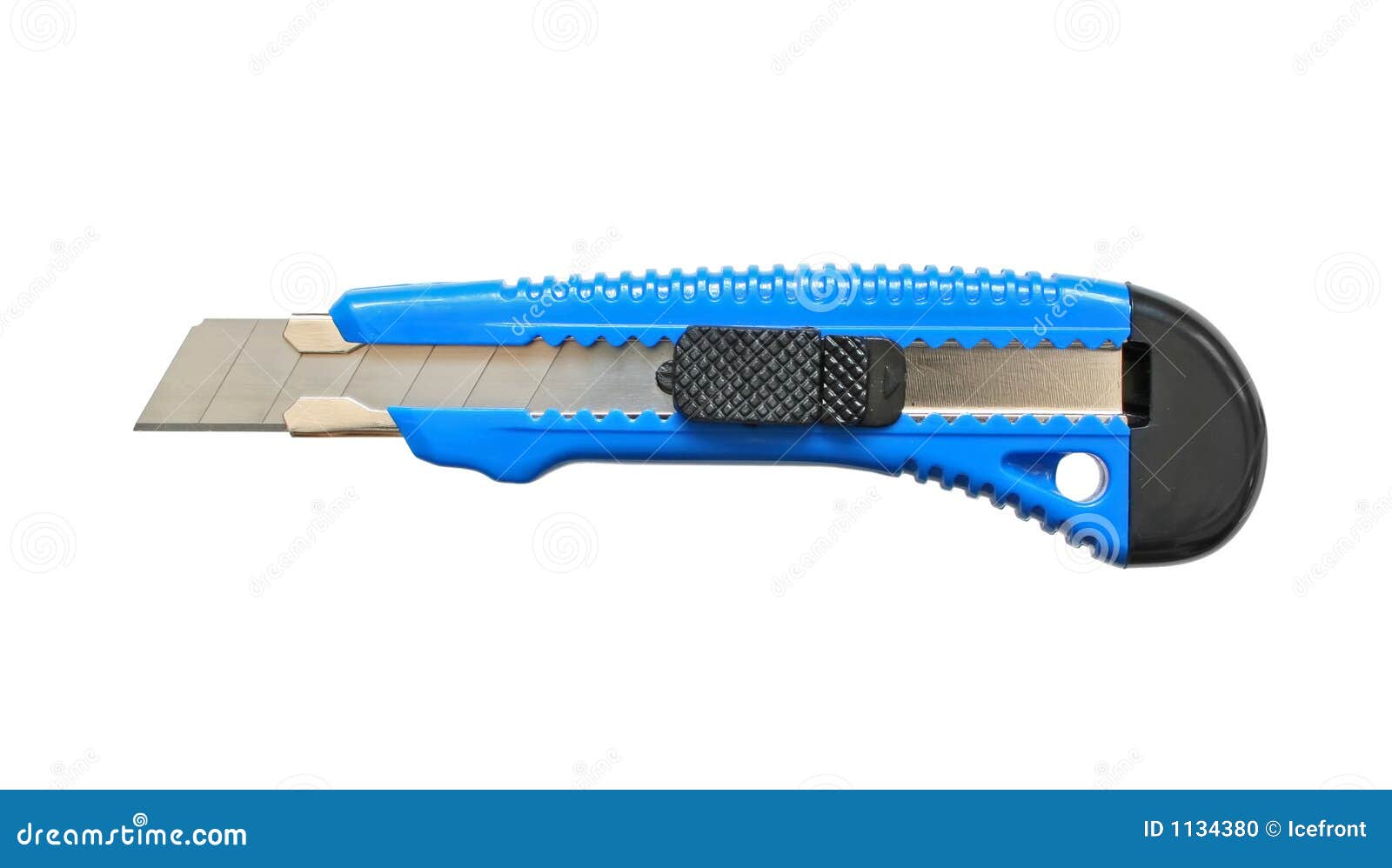 Blue cutter stock photo. Image of blue, isolated, dangerous - 1134380