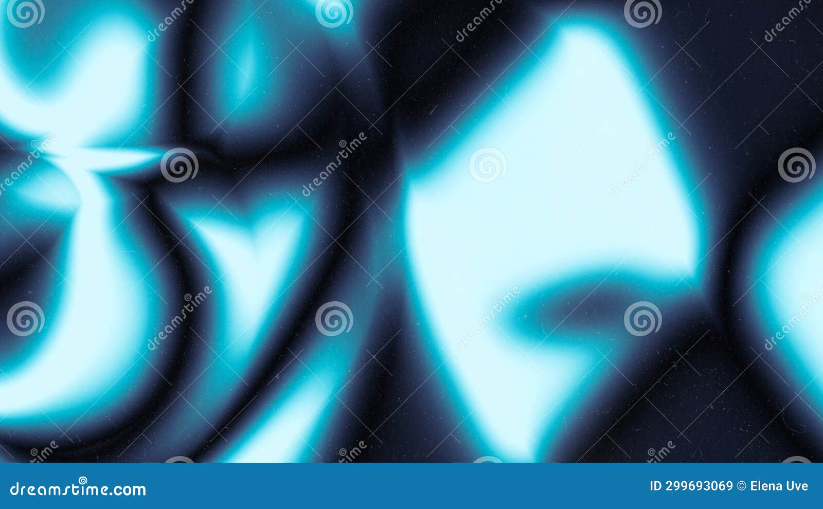 Blue and Cyan Color Gradient Grainy Background. Stock Illustration ...