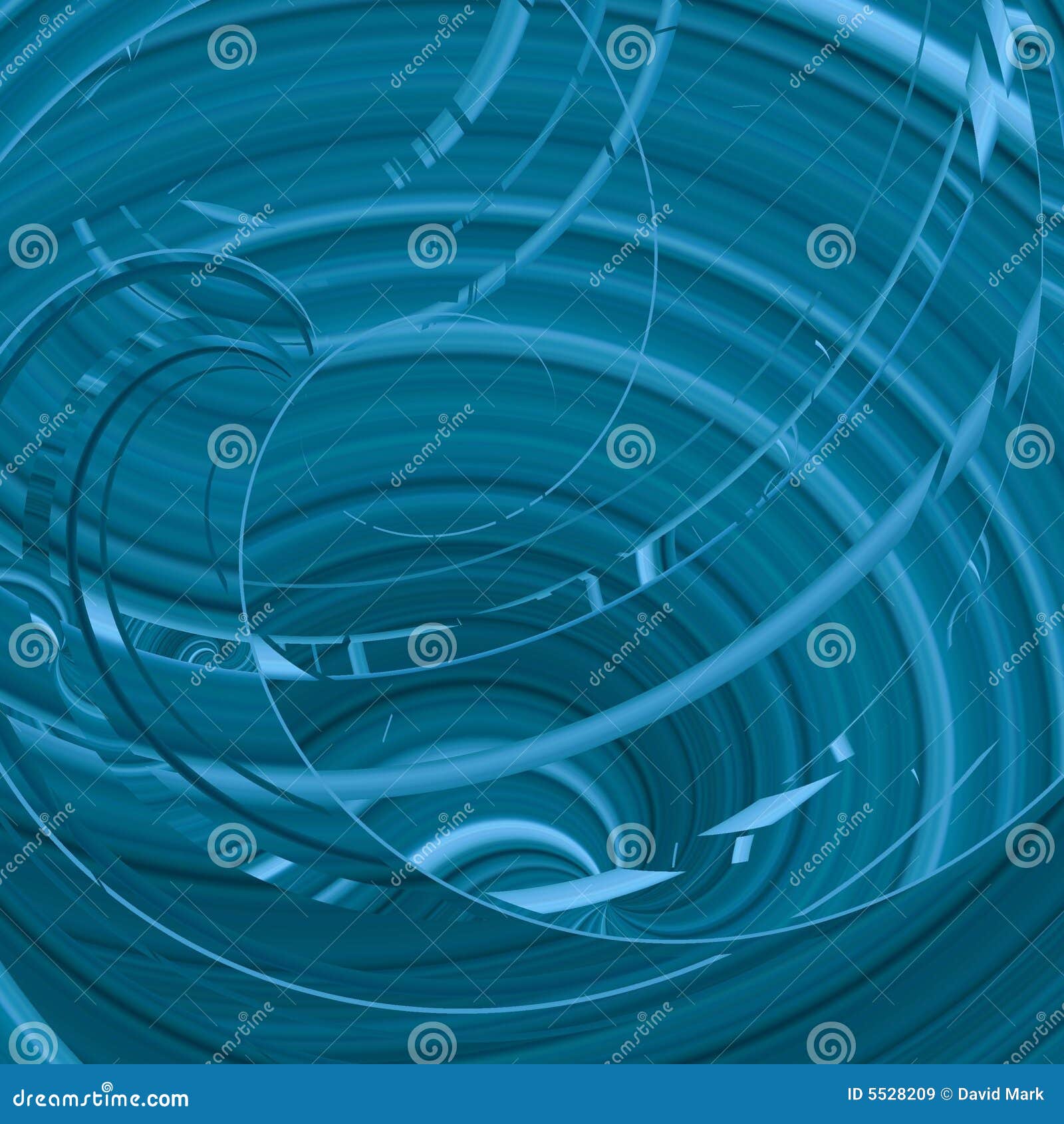 Blue Cyclone stock illustration. Illustration of graphics - 5528209