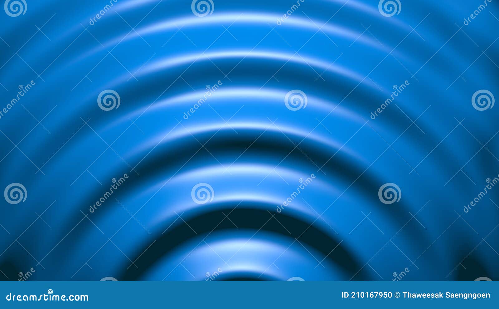 Blue 3D Dynamic Eccentric Abstract Light and Shadow Artistic Wave ...