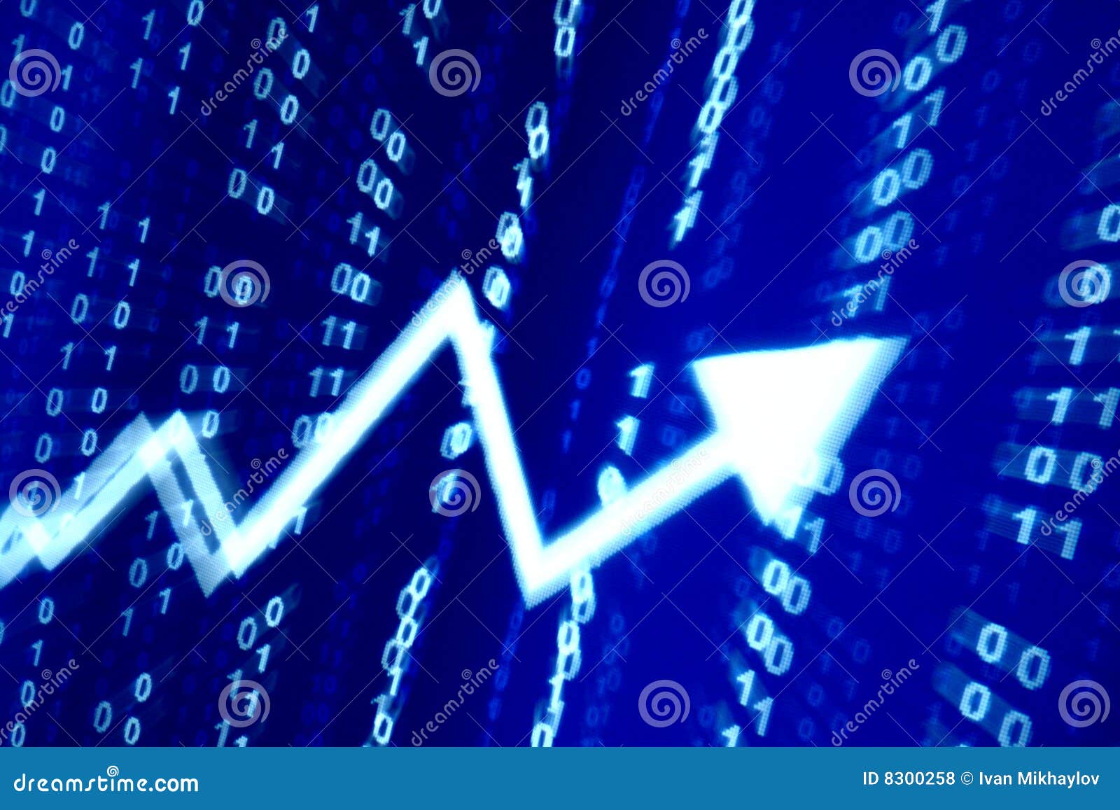 Blue Data Points Connected By Lines Form Clusters. One Point Stands ...