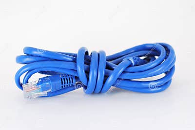 Blue data wire stock photo. Image of internet, technology - 32063408