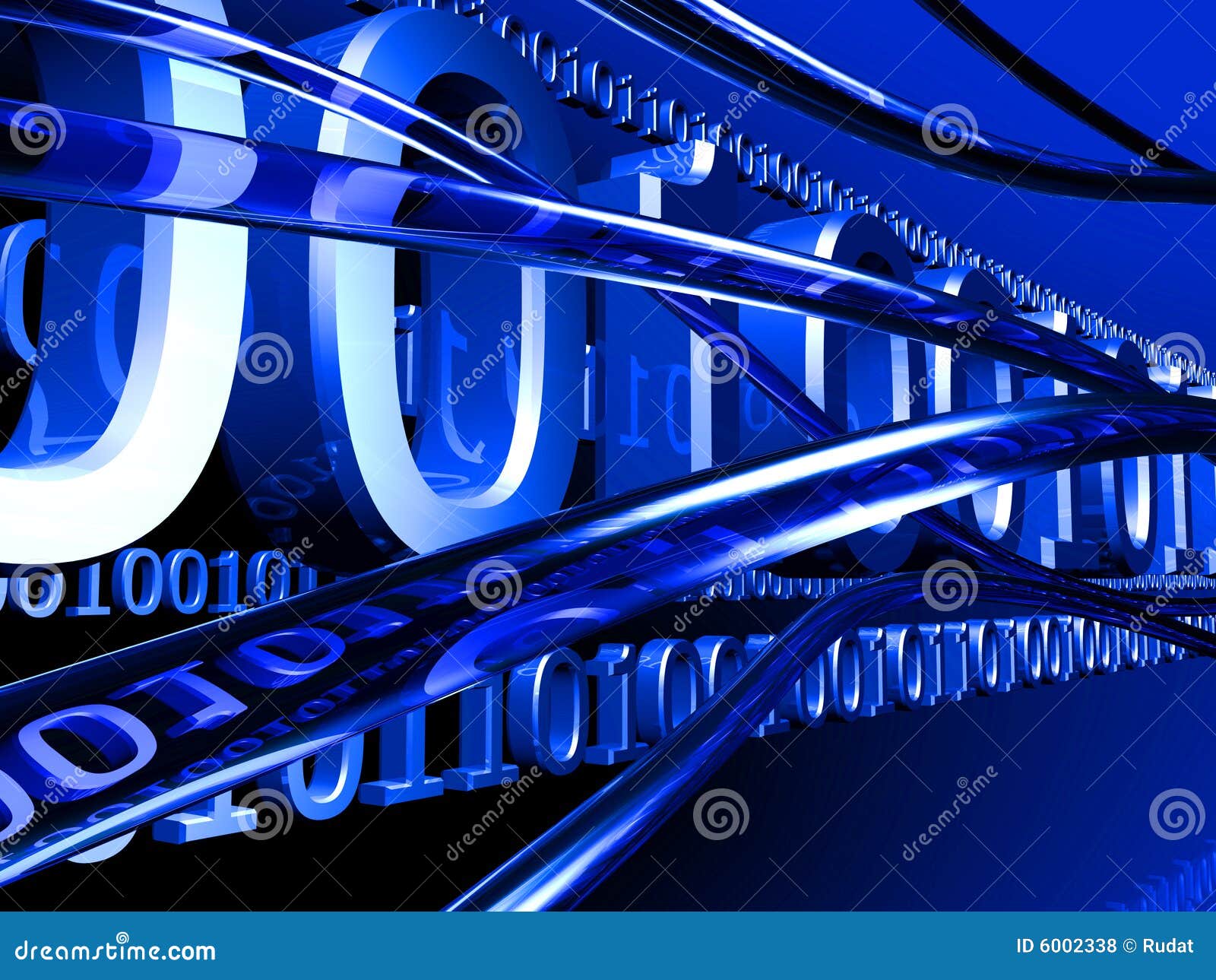 Blue data world stock illustration. Illustration of numbers - 6002338