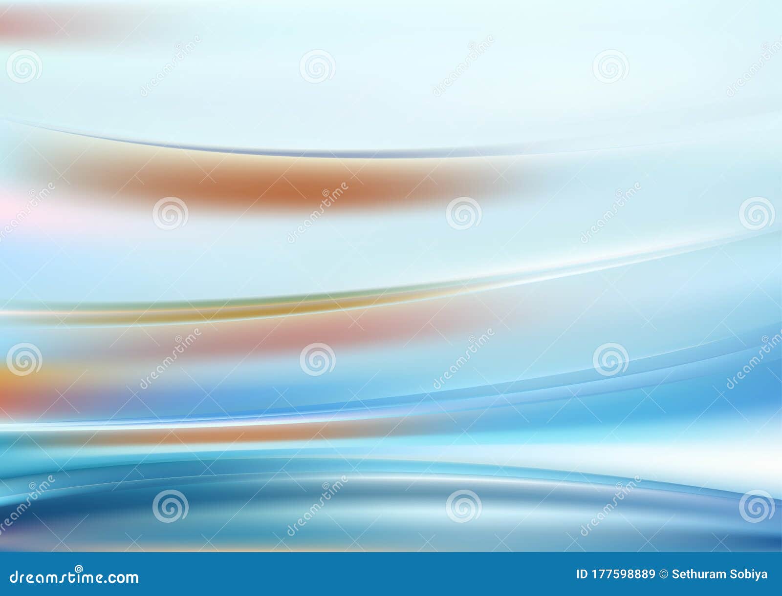 Blue Daytime Concept Background Vector Illustration Design Stock Vector ...