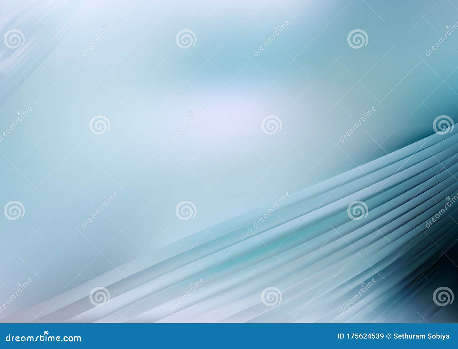 Blue Daytime Template Background Vector Illustration Design Stock ...