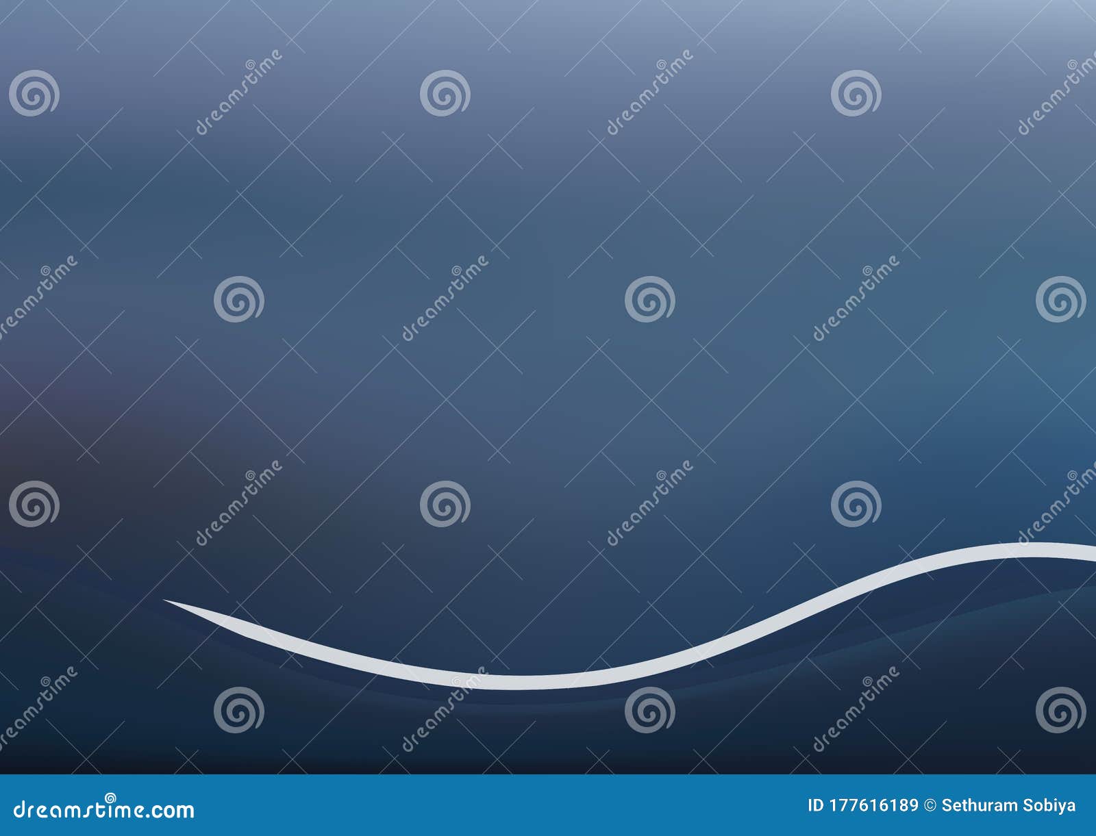 Blue Daytime Template Background Vector Illustration Design Stock ...