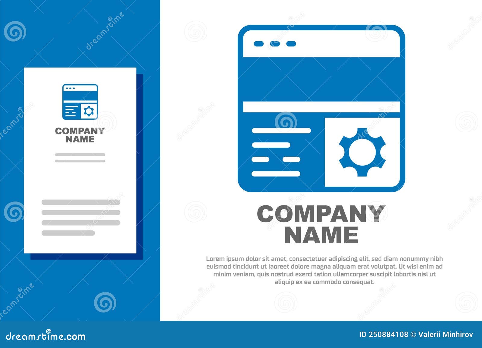 Blue Debugging Icon Isolated on White Background. Debugging Tool ...