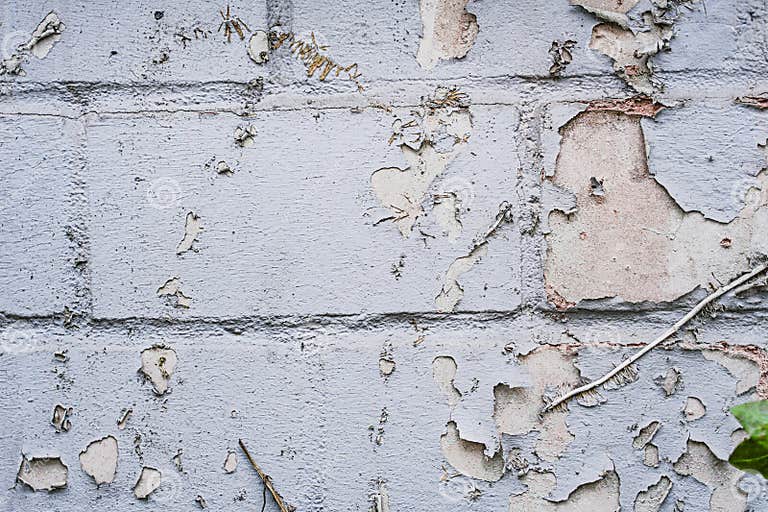 Blue Decayed Brick Stone Wall Texture Stock Photo - Image of brickworks ...