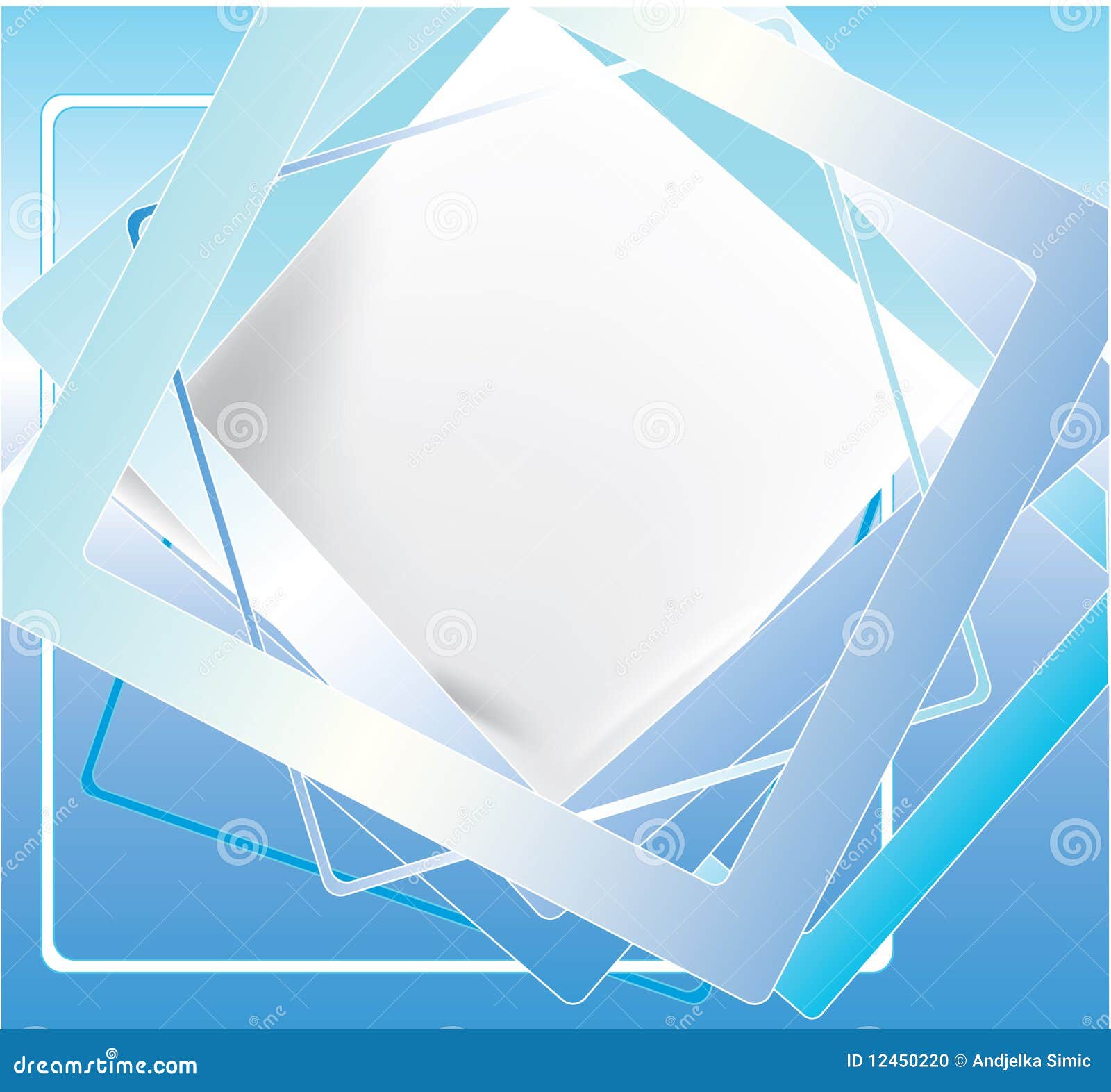 Blue decorative background stock vector. Illustration of line - 12450220