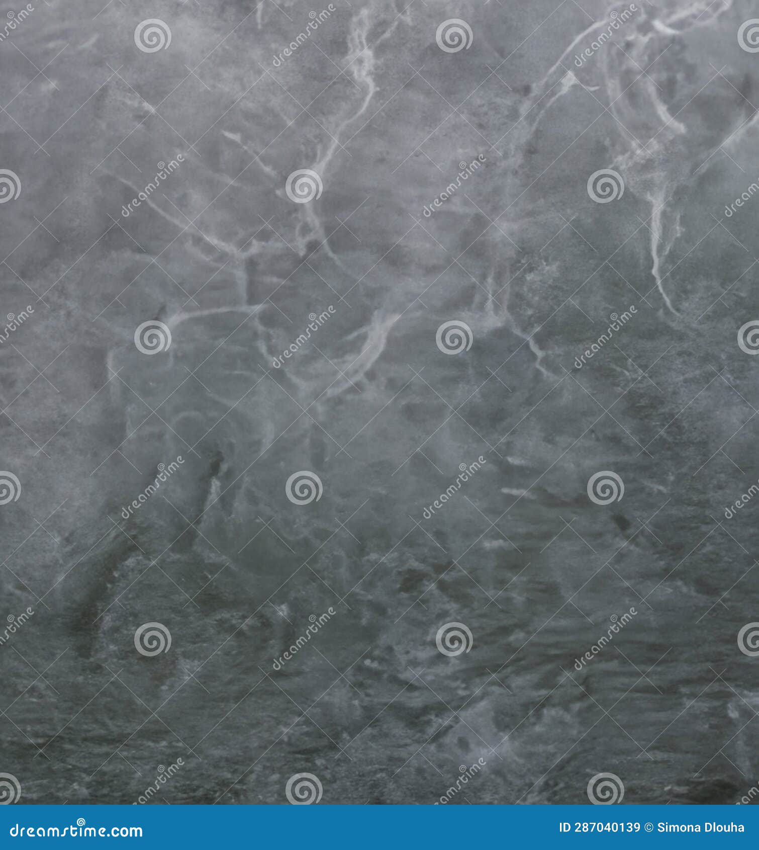 Blue Decorative Stone Wall with Texture. Modern Interior of the Floor ...