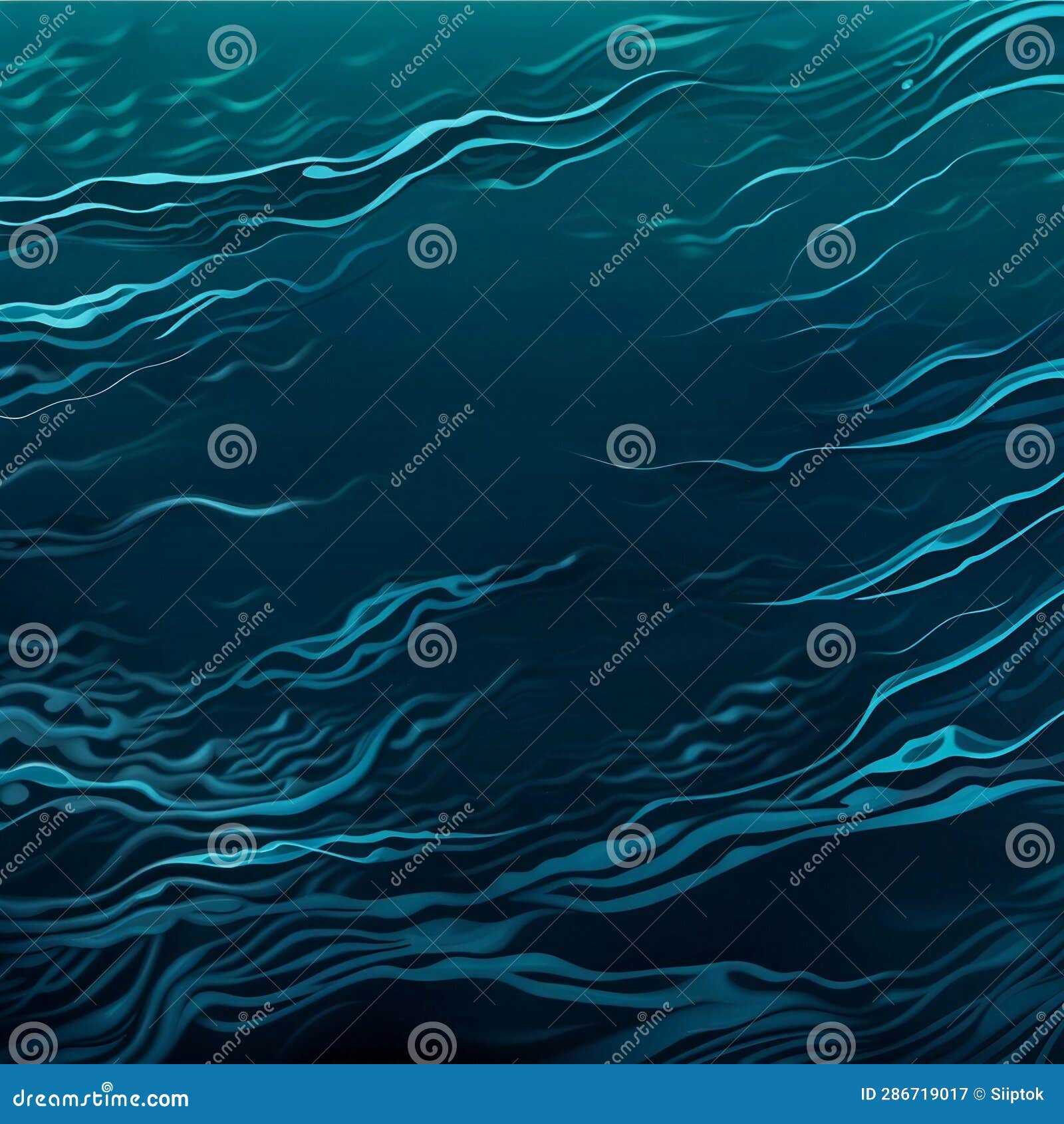 Blue Deep Sea Nuance Background Illustration Stock Illustration ...