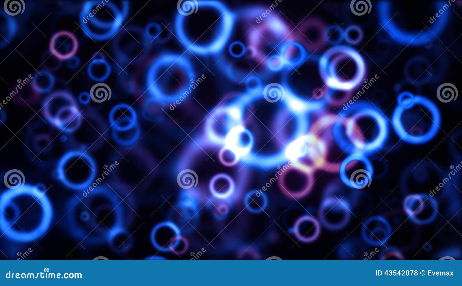 Blue Defocused Circles stock illustration. Illustration of abstract ...
